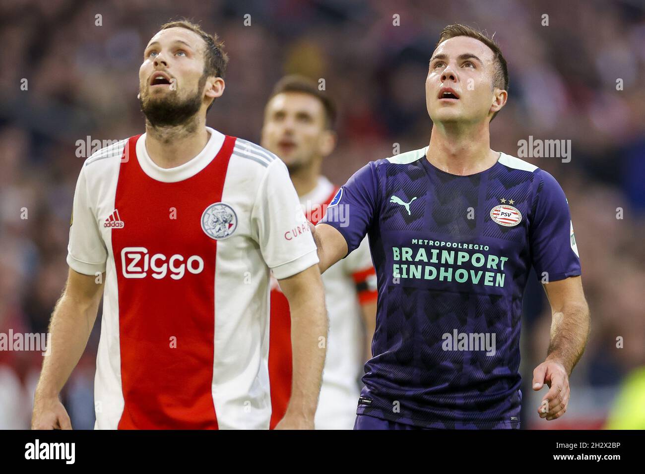AMSTERDAM, 24-10-2021, Johan Cruyff Arena, Dutch Eredivisie Football ...