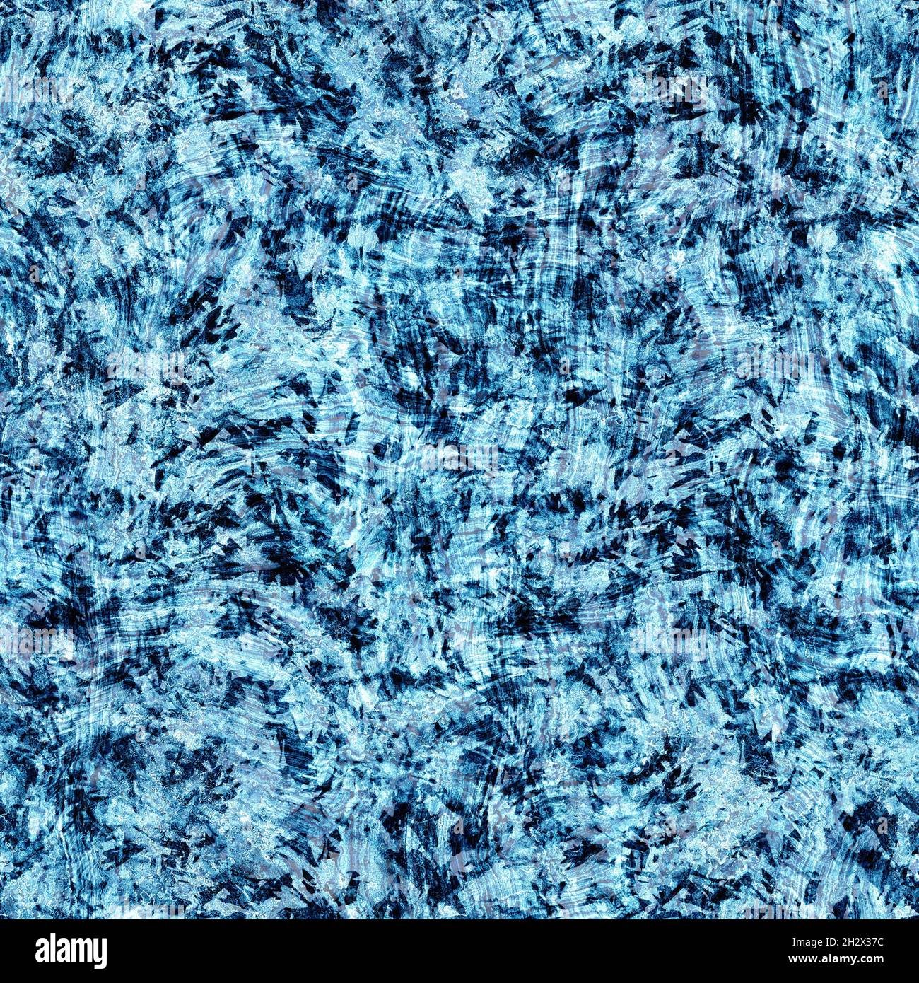 Seamless indigo block print texture on navy blue woven effect ...