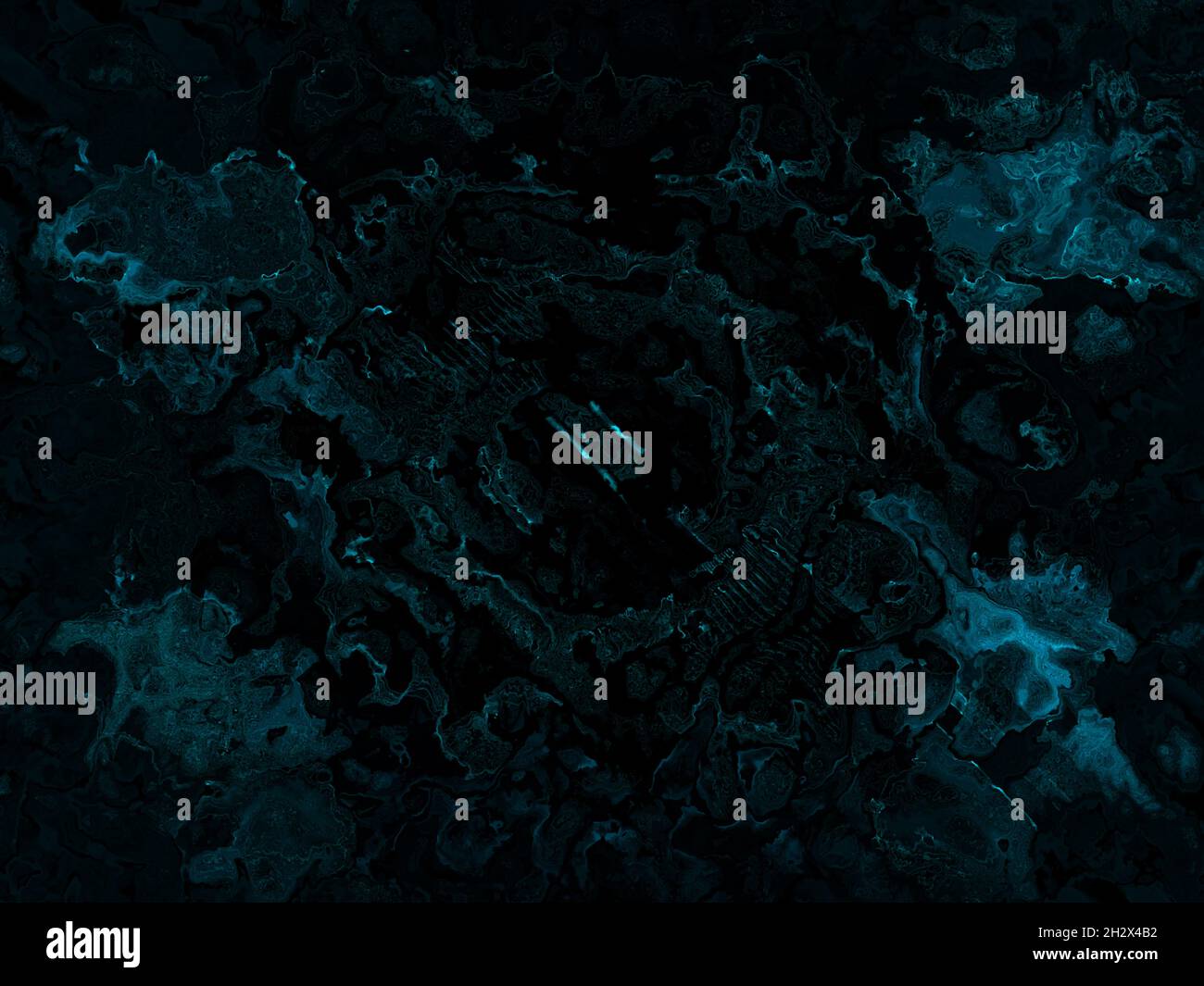 Modern dark abstract acid fractal painting background. Oil or rust ...