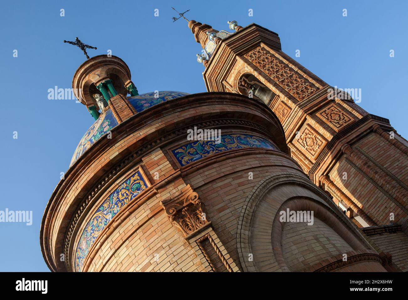 Castillo de San Jorge in Seville Stock Photo - Alamy