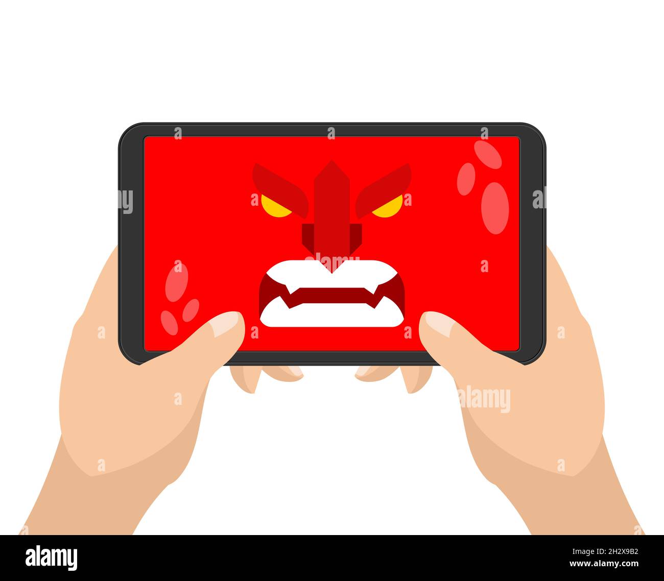 Electronic anger Stock Vector Images - Alamy