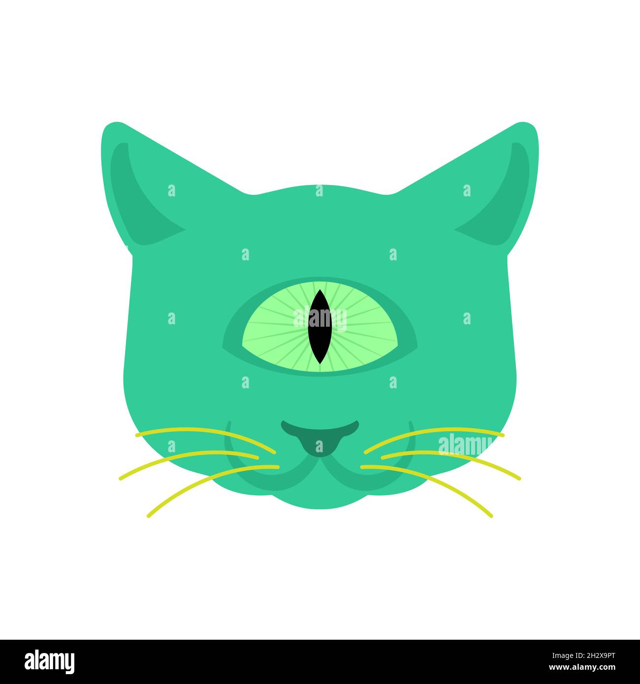 Alien cat Stock Vector Images - Alamy