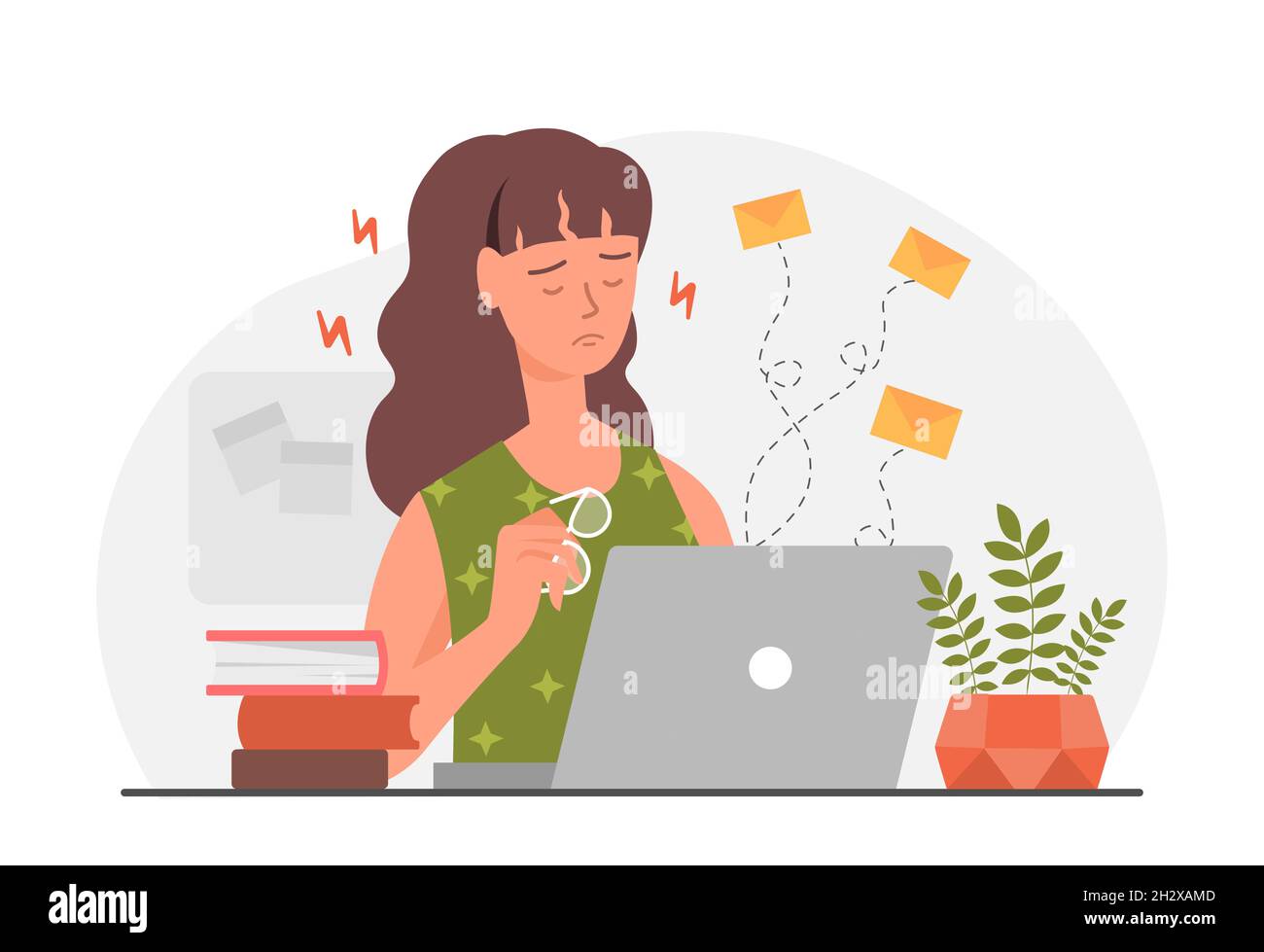 Laptop face time Stock Vector Images - Alamy