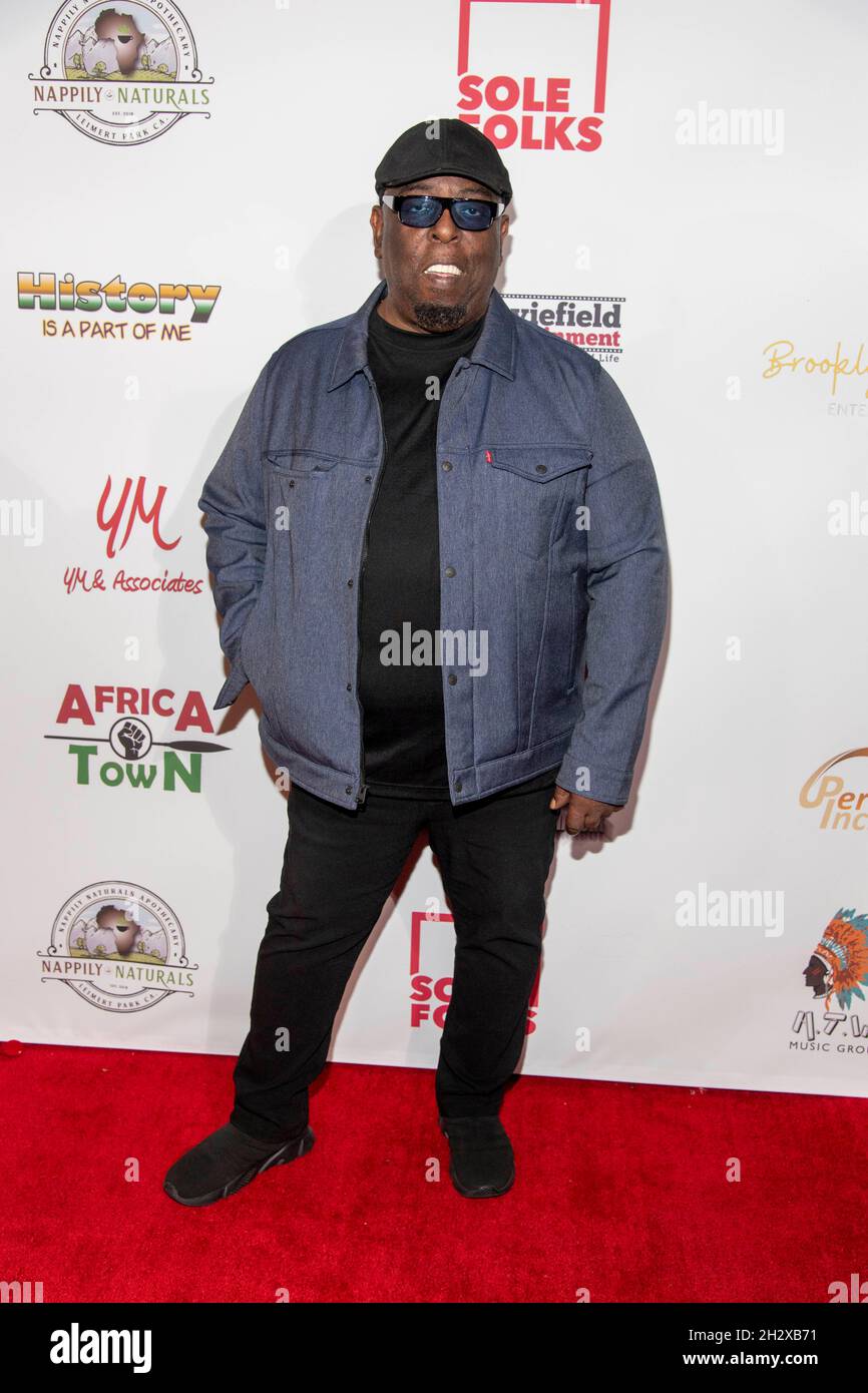 Los Angeles, CA on October 23, 2021, Daryle Ross attends The Leimert ...