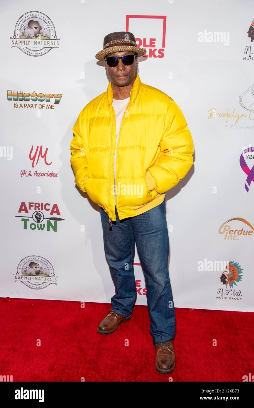 Los Angeles, CA on October 23, 2021, Kevin Hill attends The Leimert ...
