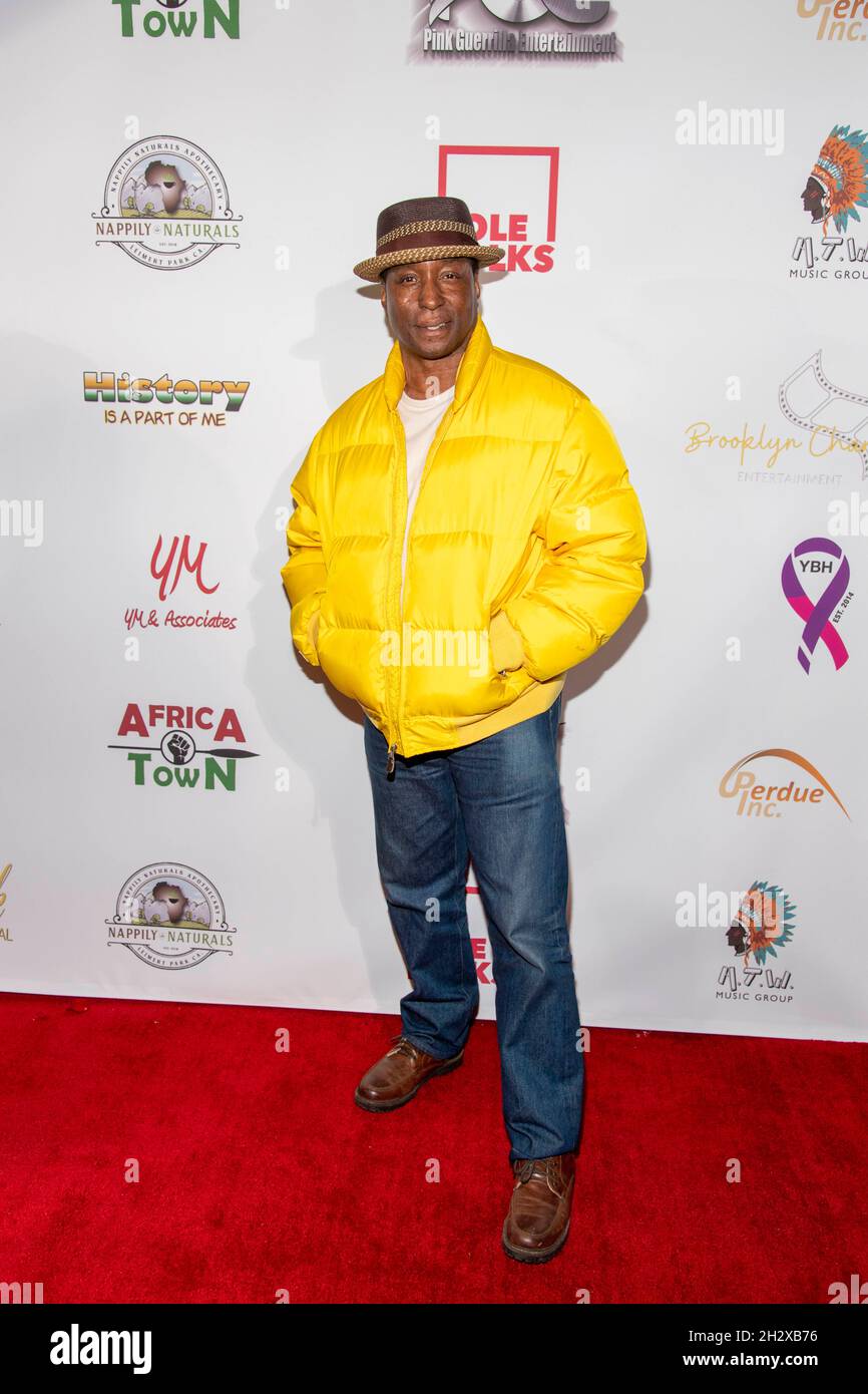 Los Angeles, CA on October 23, 2021, Kevin Hill attends The Leimert ...