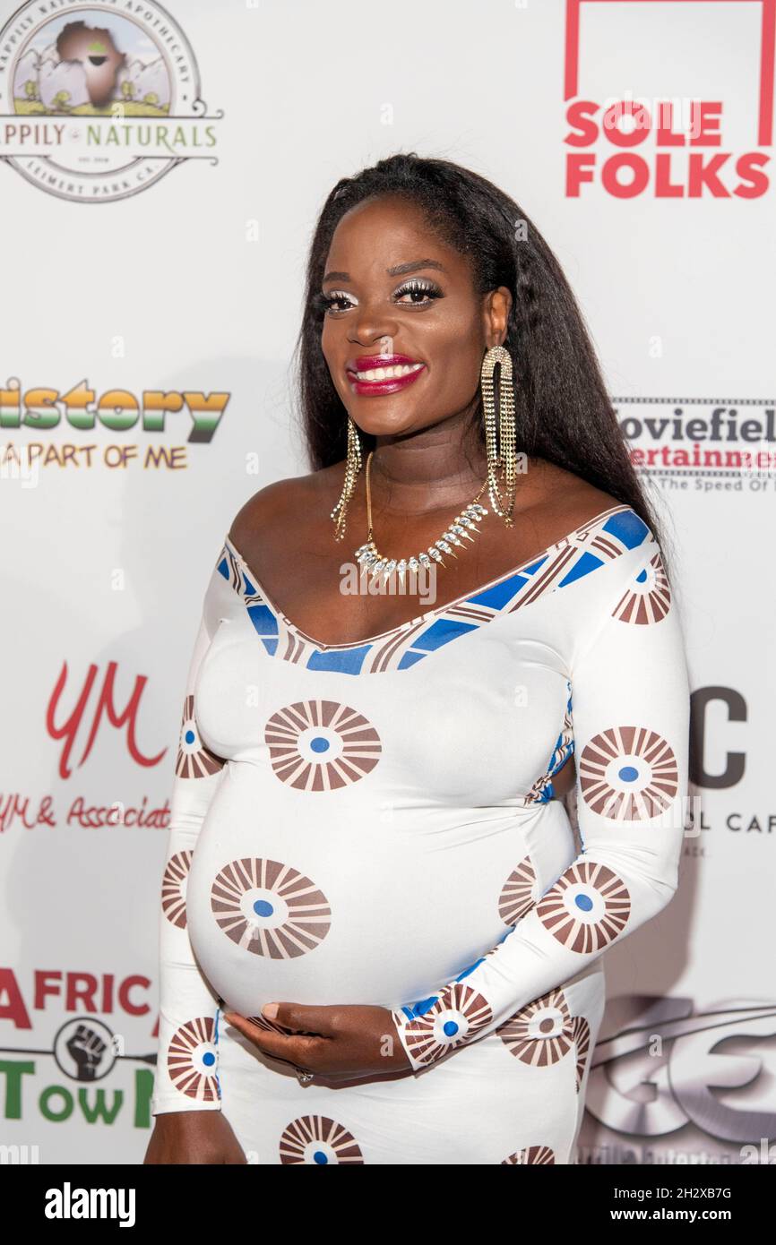 Los Angeles, CA on October 23, 2021, Nimi Adokiye attends The Leimert ...