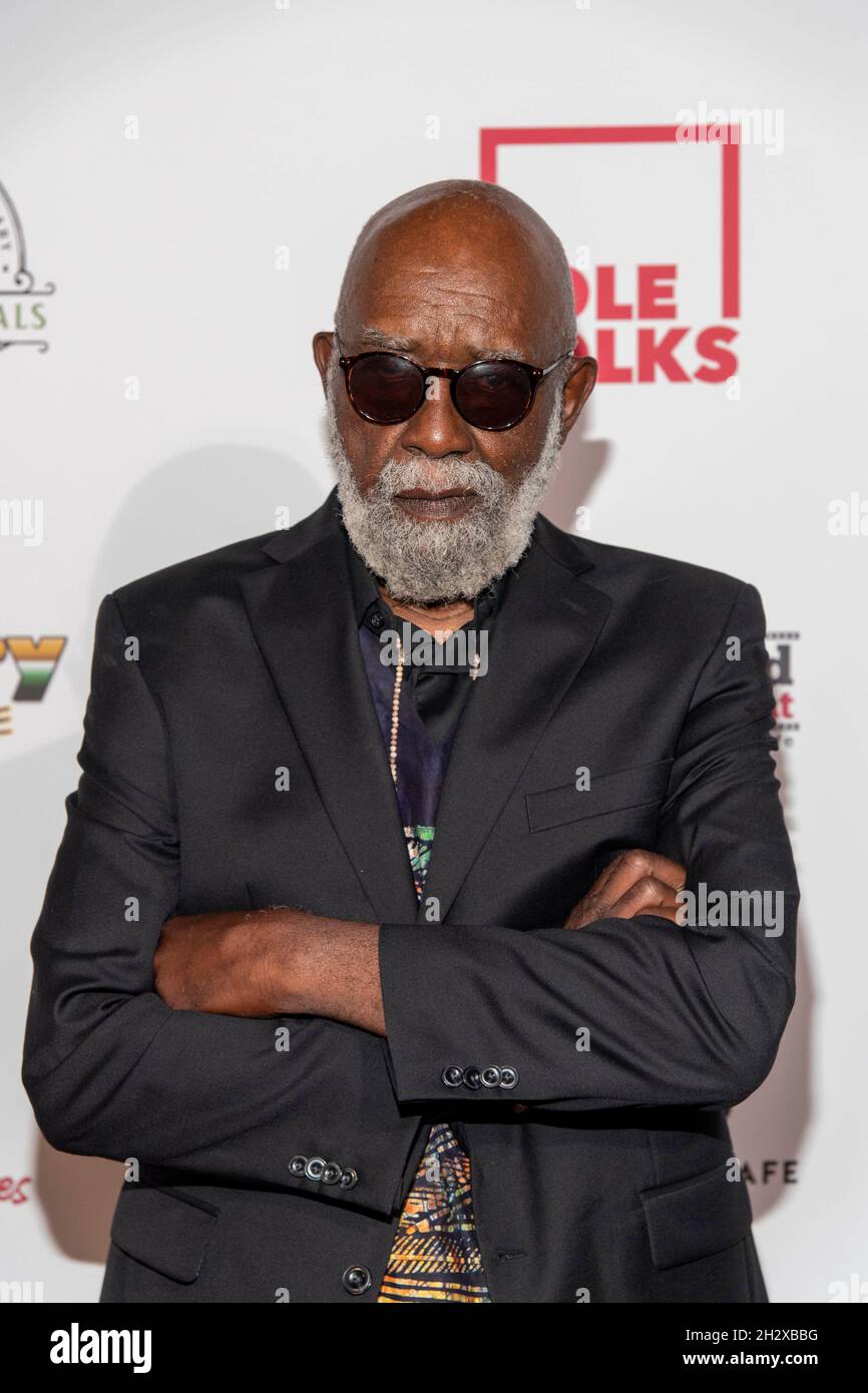 Los Angeles, CA on October 23, 2021, Ben Caldwell attends The Leimert ...