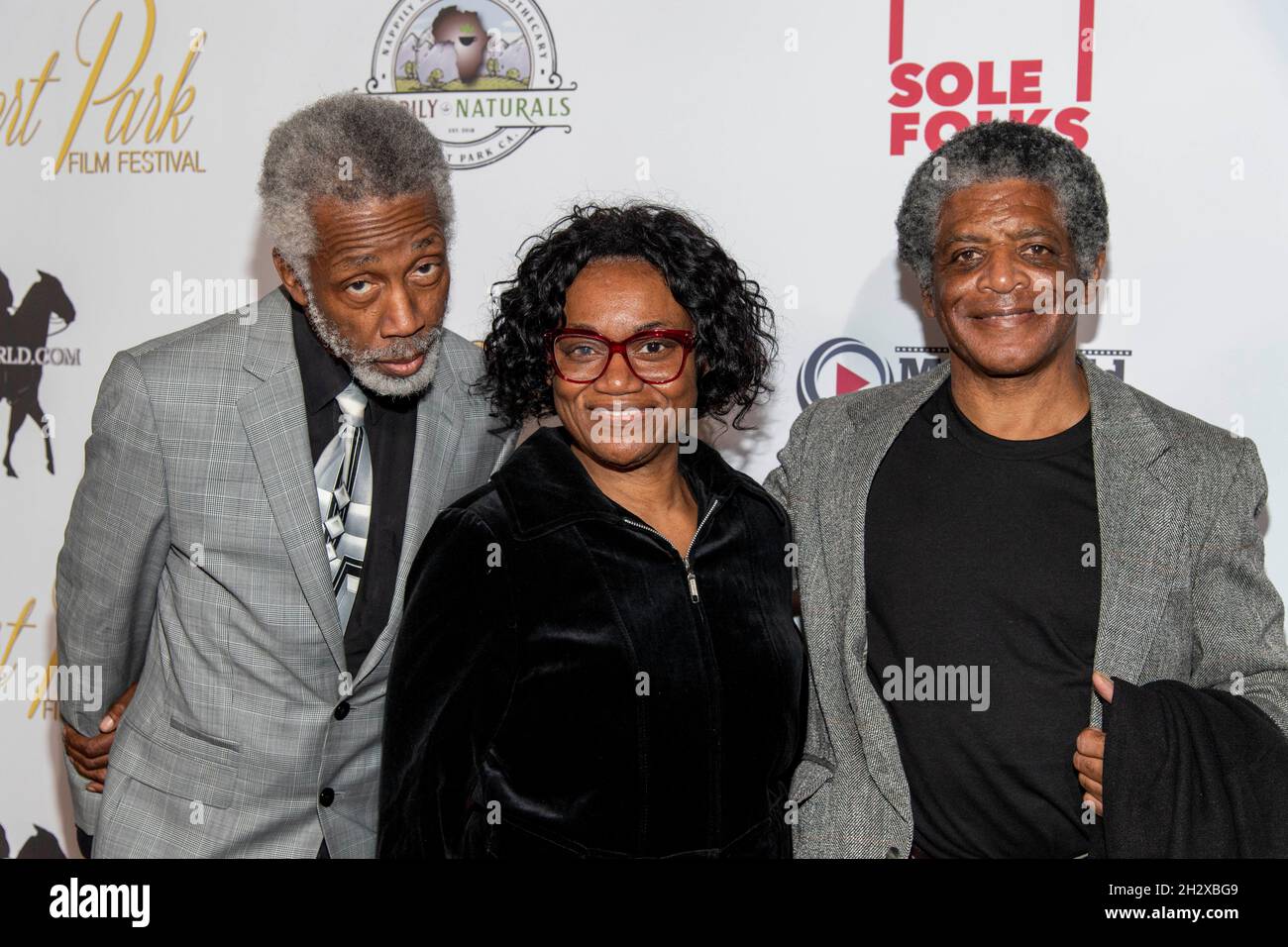Los Angeles, CA on October 23, 2021, Chester Whitmore, Paulette ...