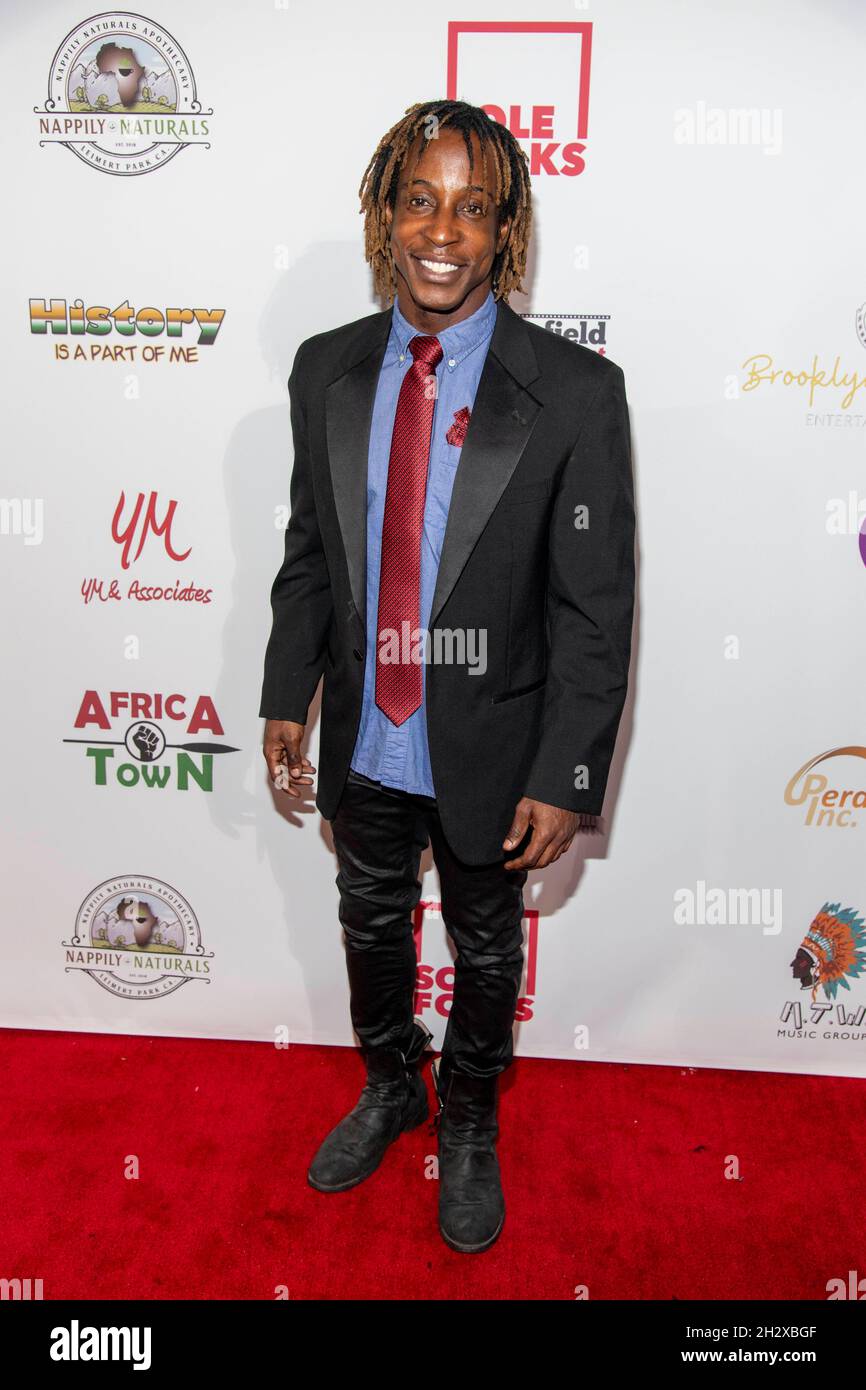 Los Angeles, CA on October 23, 2021, Shaka Smith attends The Leimert ...