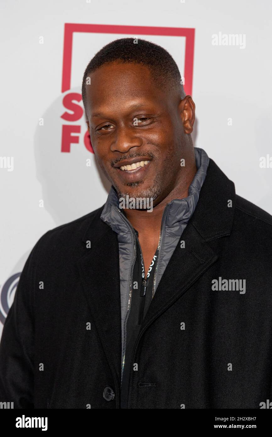 Los Angeles, CA on October 23, 2021, Sam Brandon attends The Leimert ...