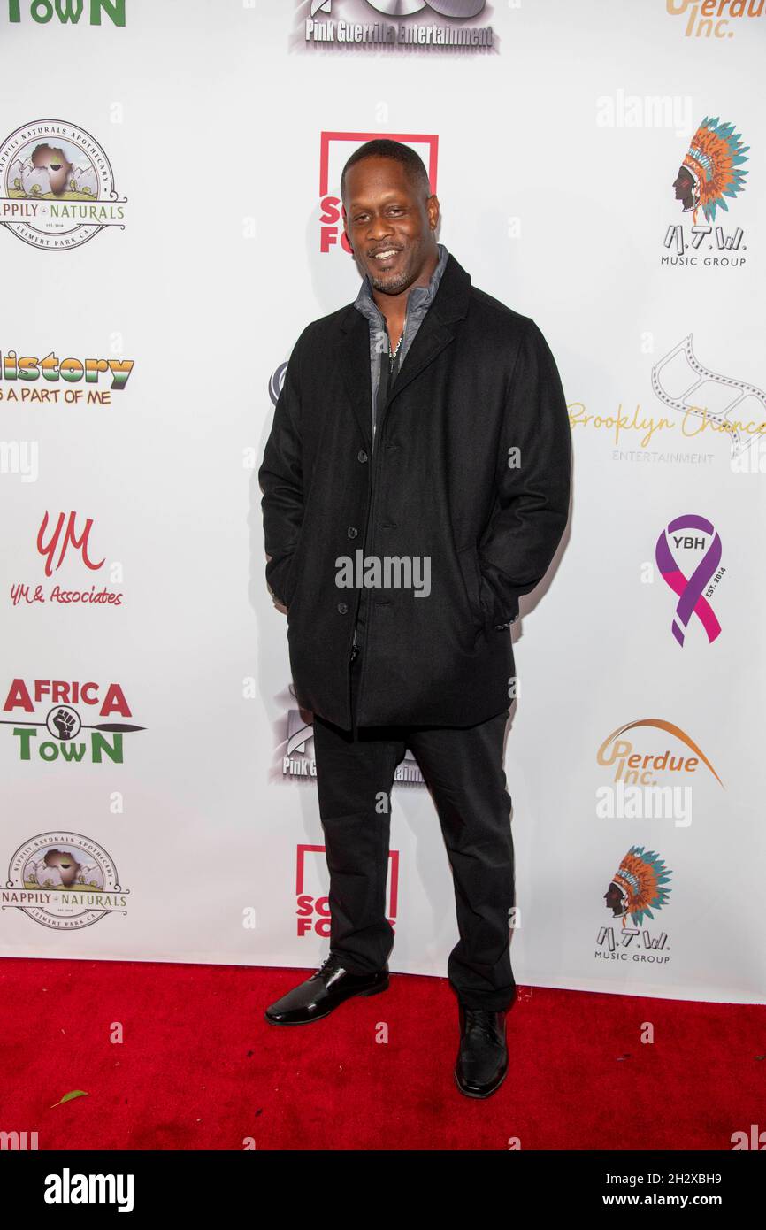 Los Angeles, CA on October 23, 2021, Sam Brandon attends The Leimert ...
