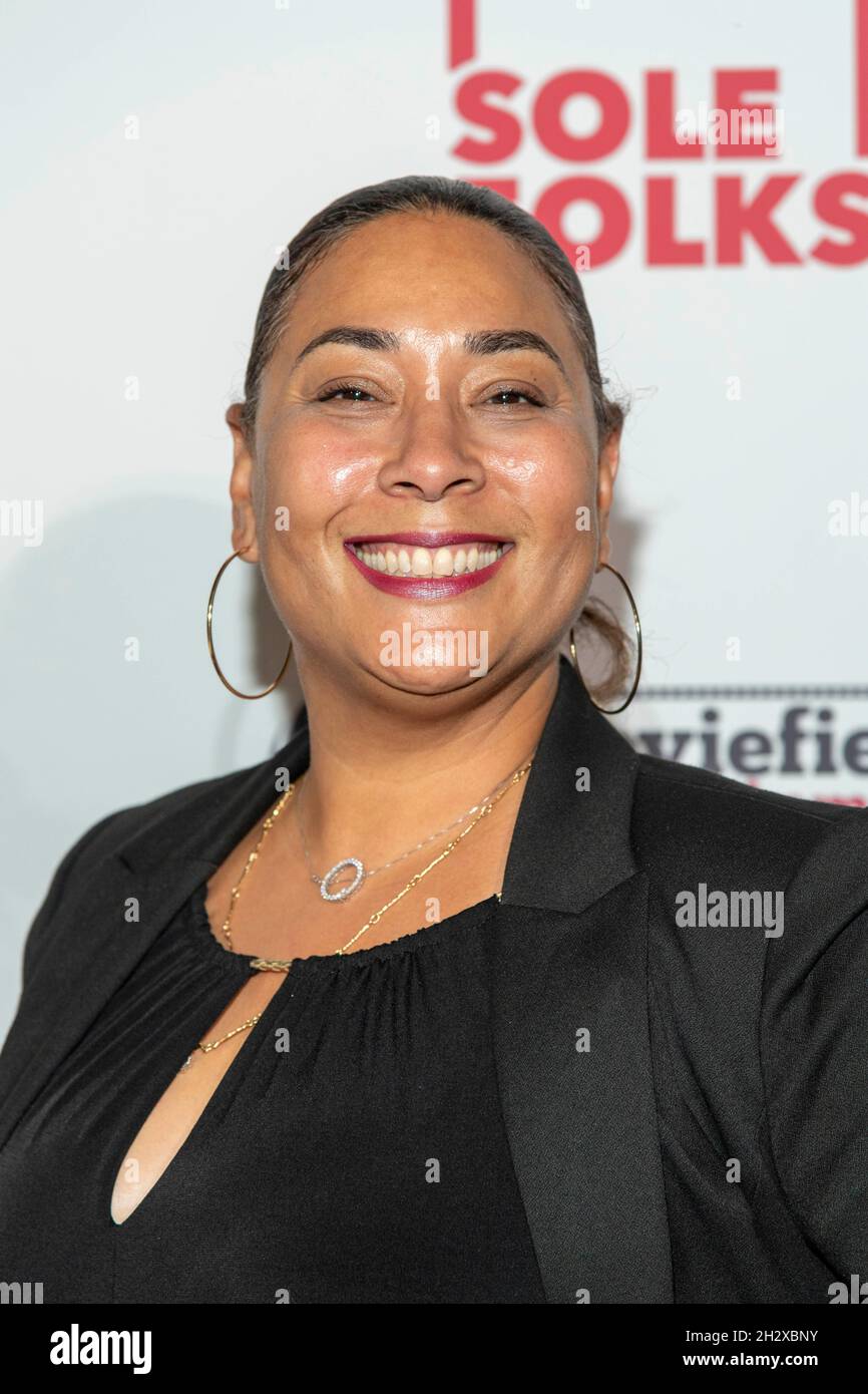 Los Angeles, CA on October 23, 2021, Nina Brooks attends The Leimert ...