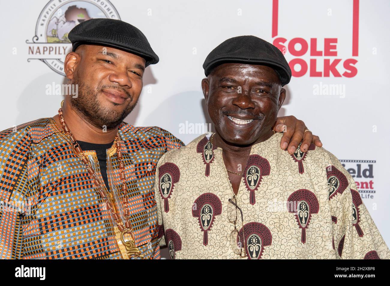 Los Angeles, CA on October 23, 2021, Zarian Hadley, Thomas Lockhart ...