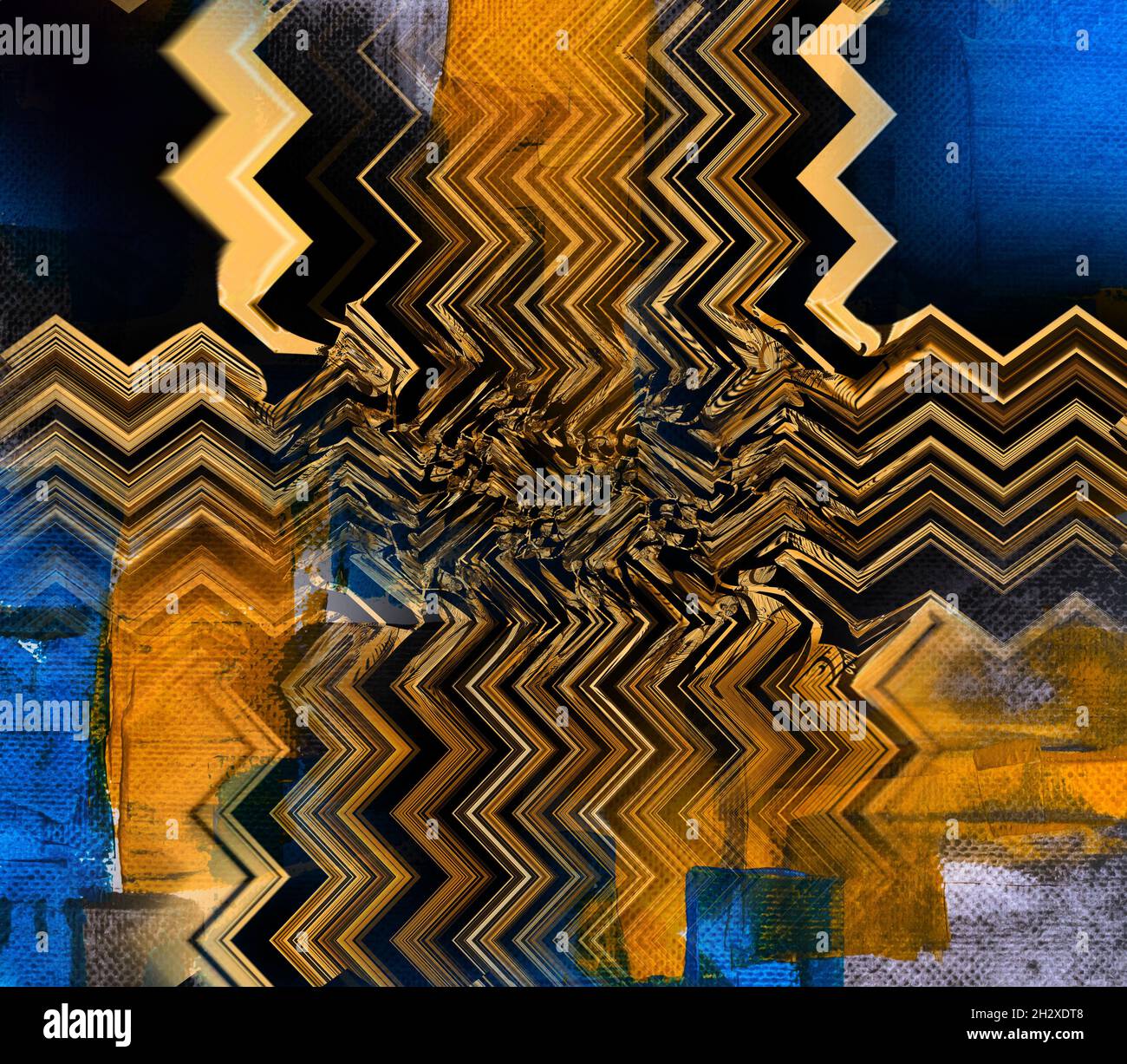 Beautiful grunge decorative texture,fractal psychedelic shape with ...