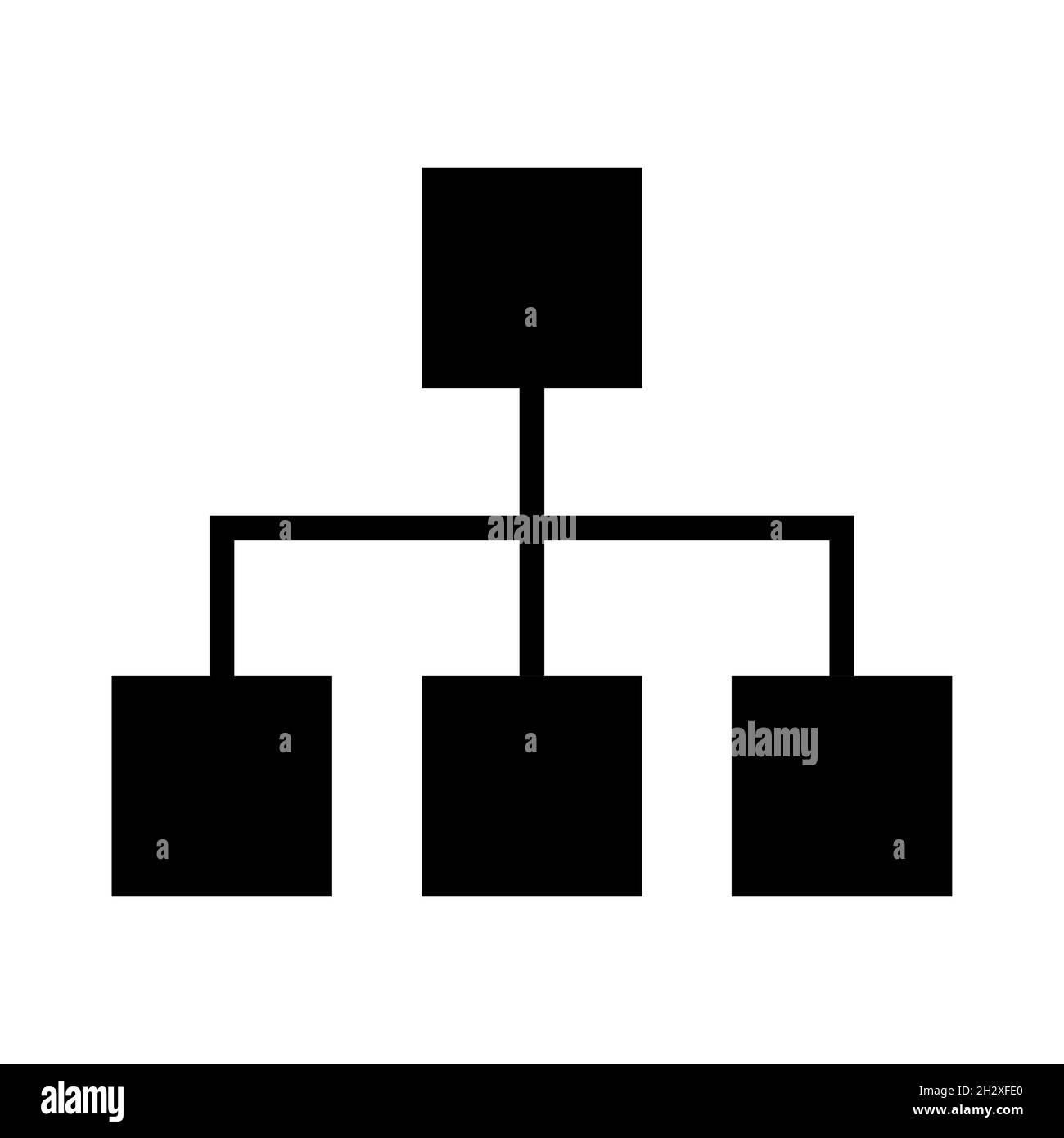 Organization icon, Teamwork group, people work together, partnership ...