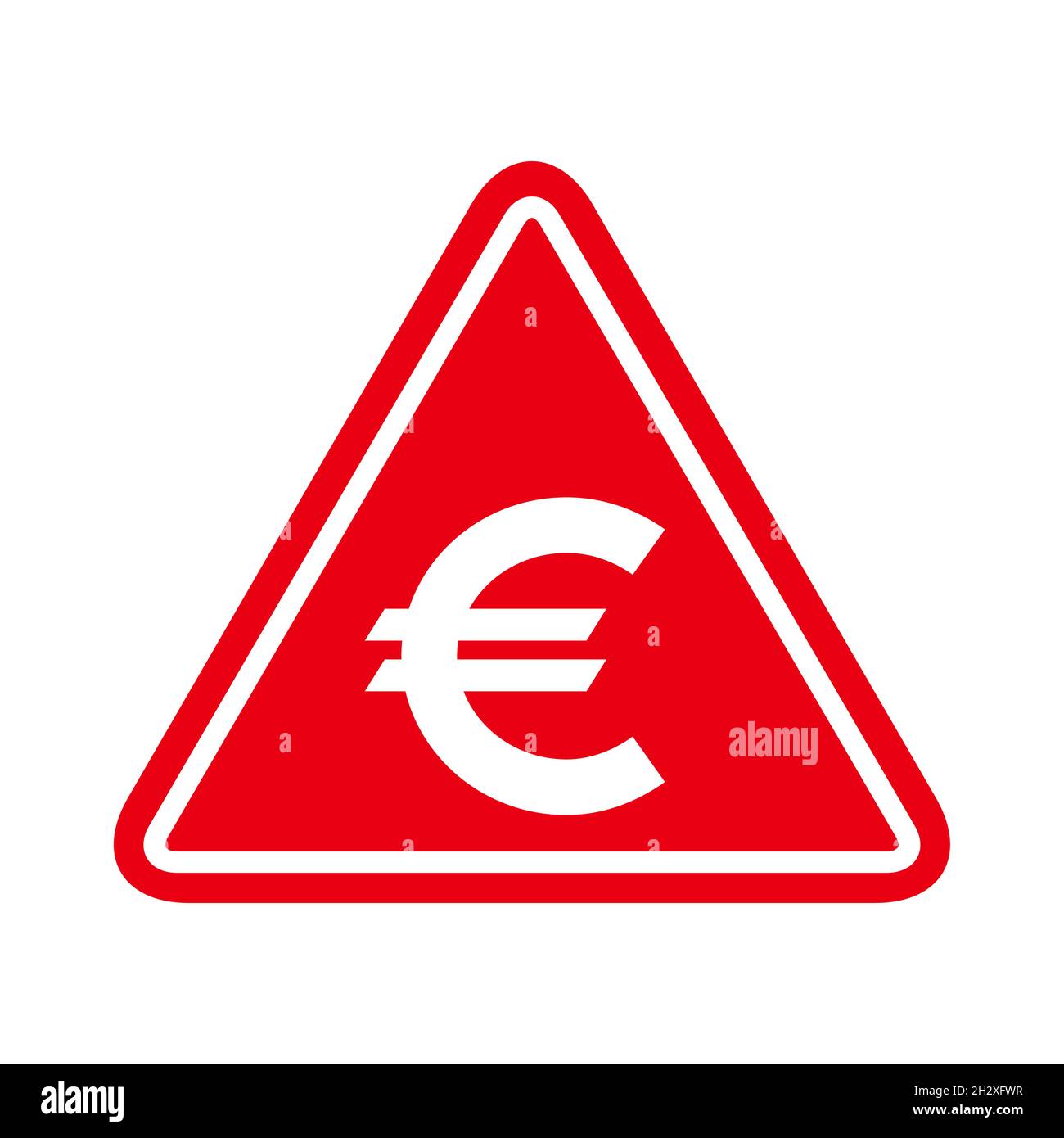 Euro money symbol, business cash icon, save currency bank sign, vector ...