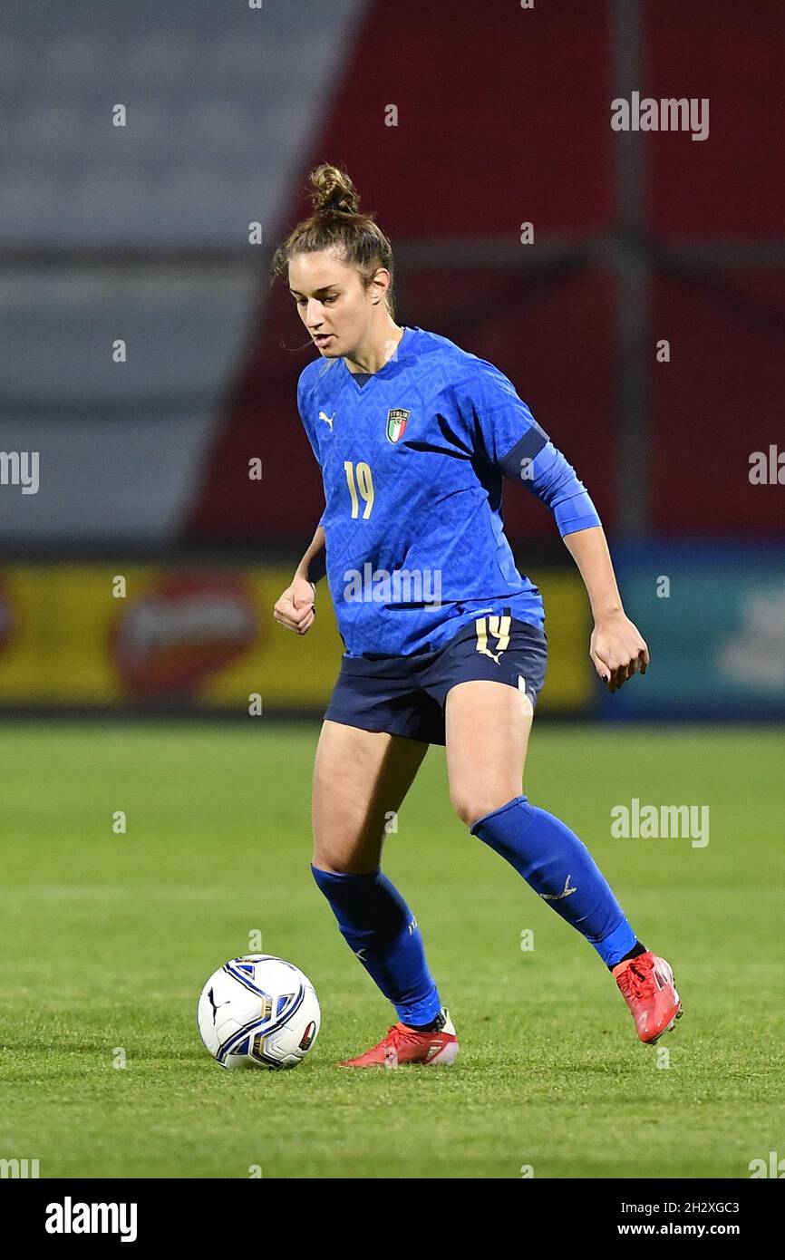 Castel Di Sangro, Italy. 22nd Oct, 2021. Martina Lenzini of Italy in ...