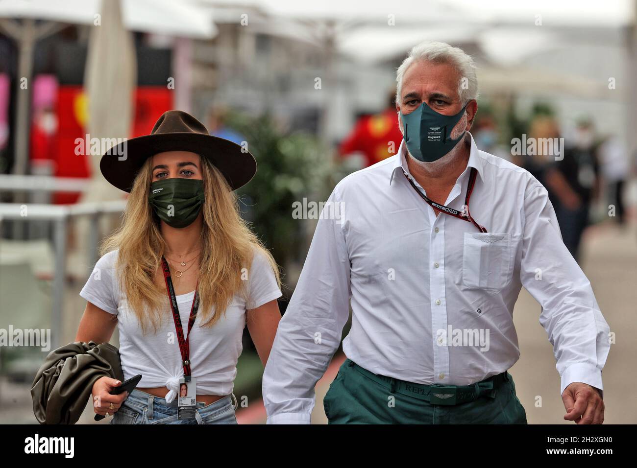 Austin, Texas, USA, 24/10/2021, Lawrence Stroll (CDN) Aston Martin F1 ...