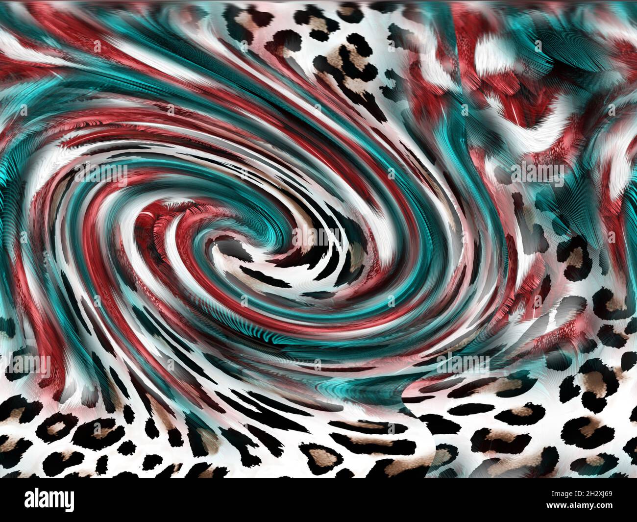 Beautiful grunge decorative texture,fractal psychedelic shape with ...