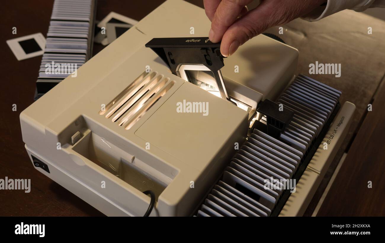 Movie projector isolated side view hi-res stock photography and images ...