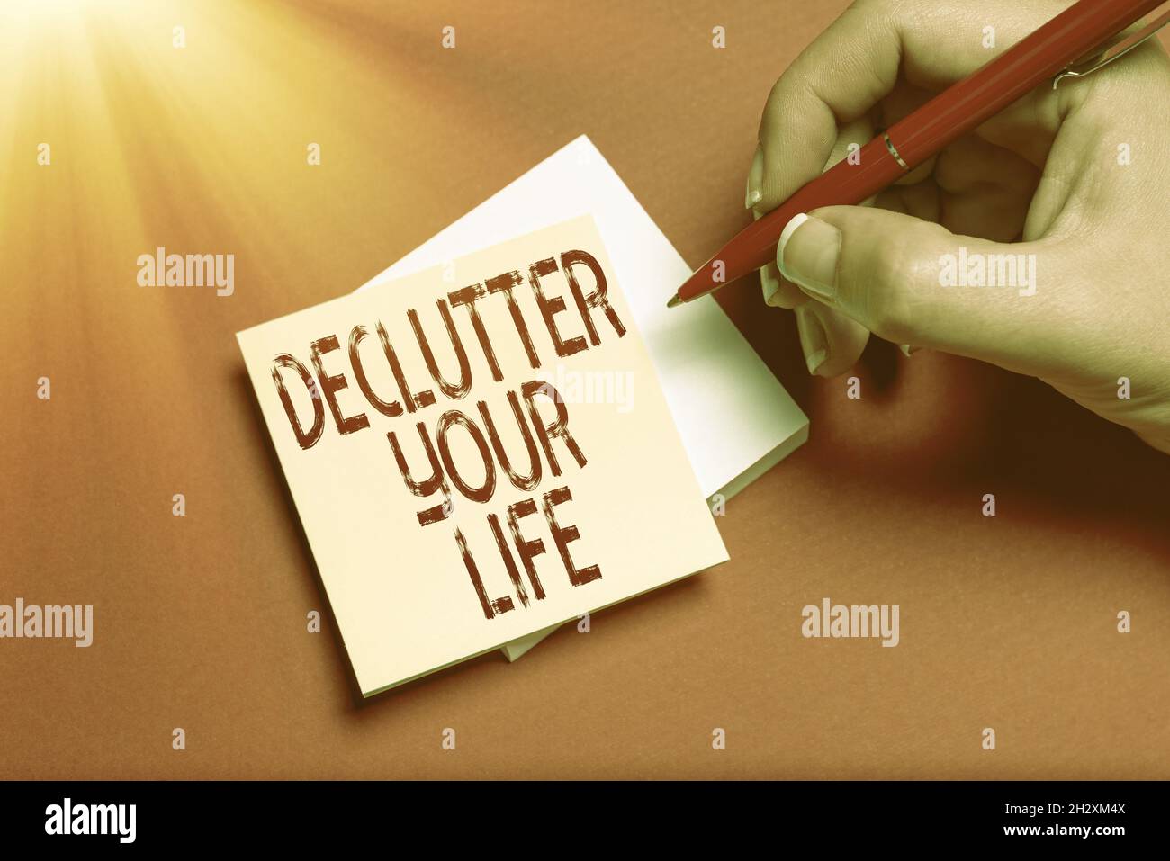 Conceptual caption Declutter Your Life. Business overview To eliminate ...