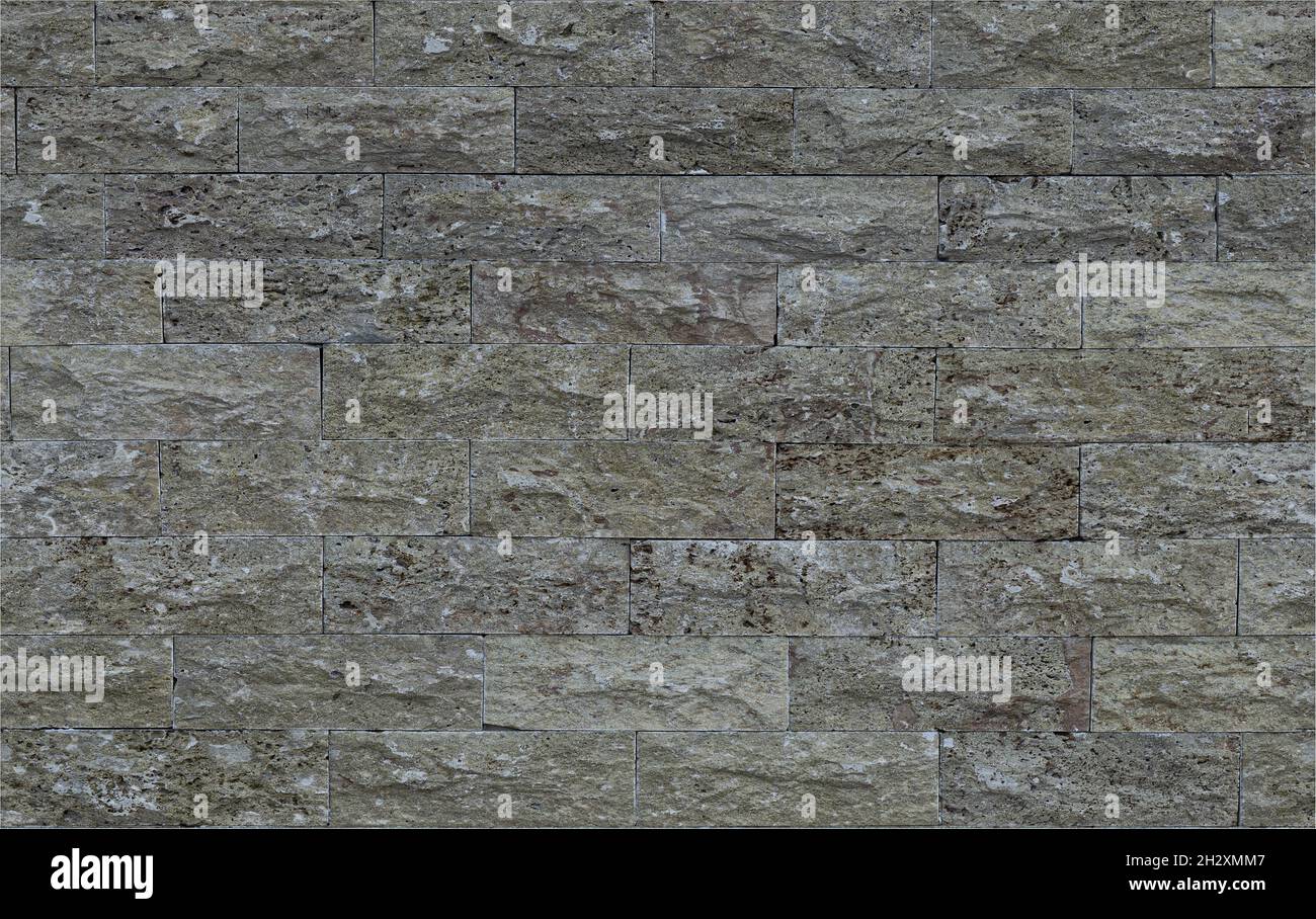 3D rendering - Background of Stone wall texture. high quality details ...
