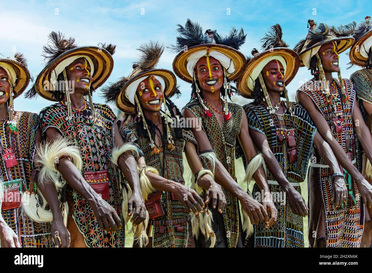 Wodaabe nomad at gerewol hi-res stock photography and images - Alamy