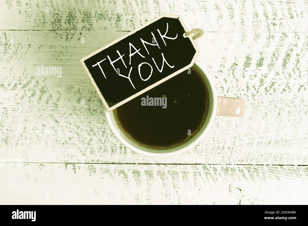 Sign displaying Thank You. Word for a polite expression used when ...