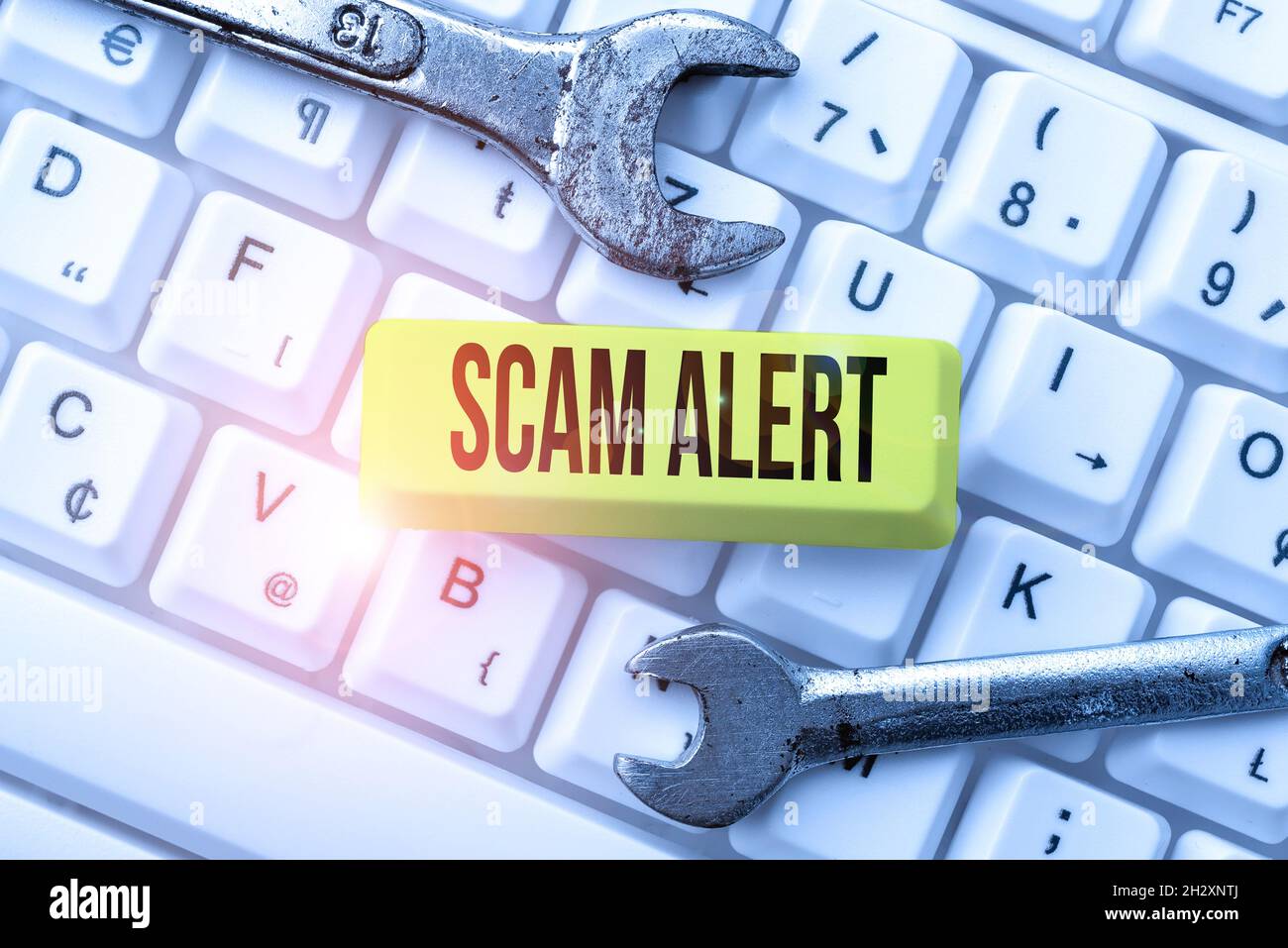 Scam alert stamp hi-res stock photography and images - Alamy