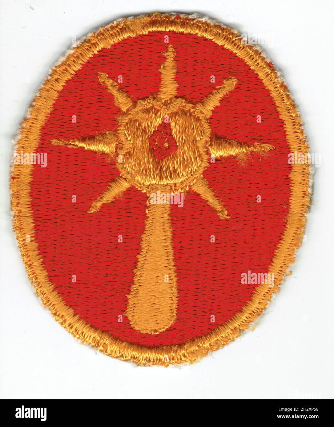 patch de la 108th division d'infanterie US Army Stock Photo - Alamy