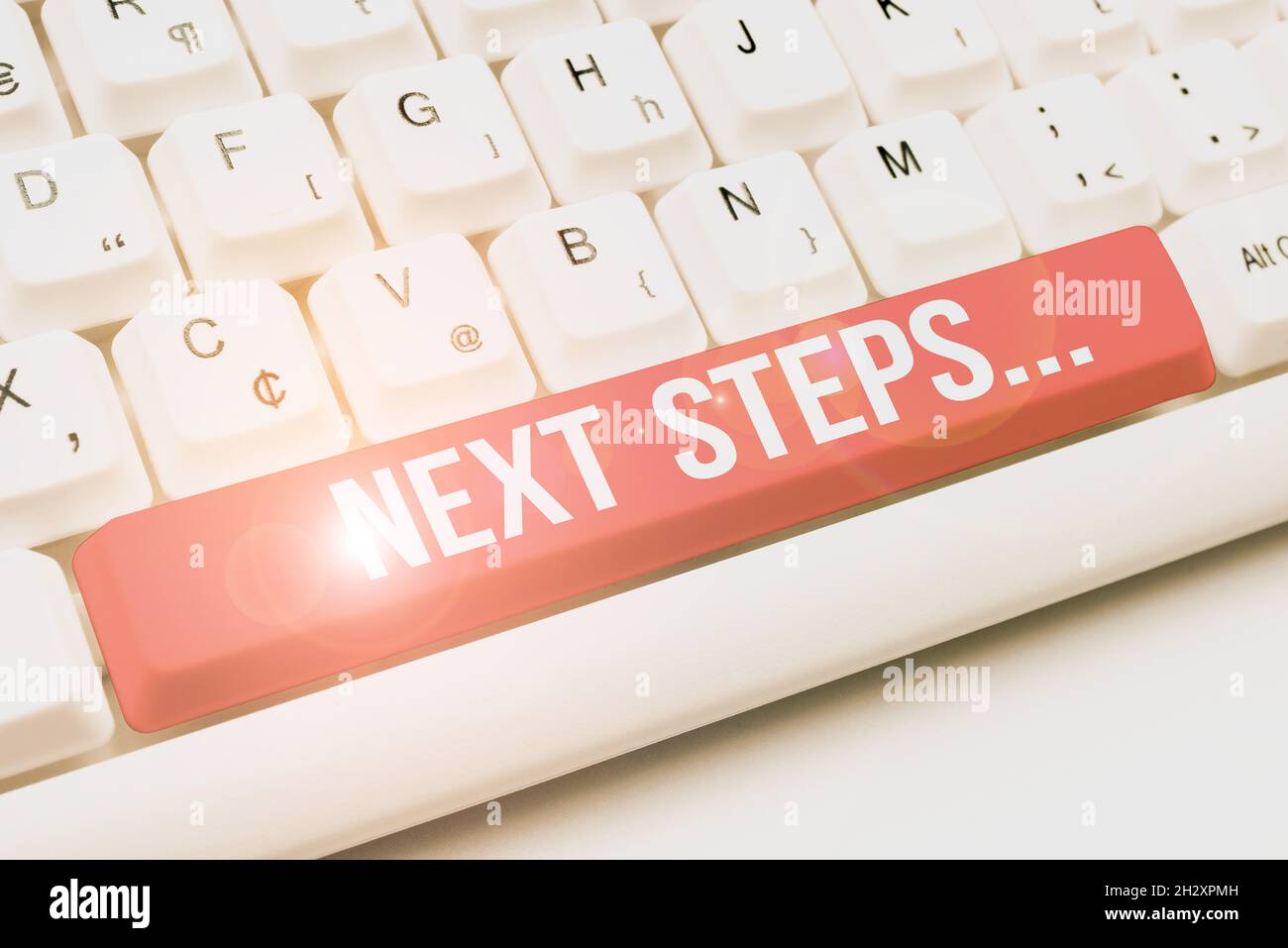 Inspiration showing sign Next Steps. Business showcase something you do ...