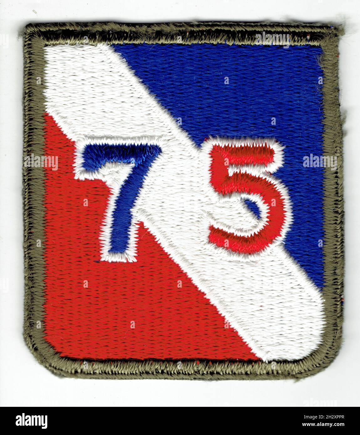 patch de la 75th division d'infanterie US Army Stock Photo - Alamy