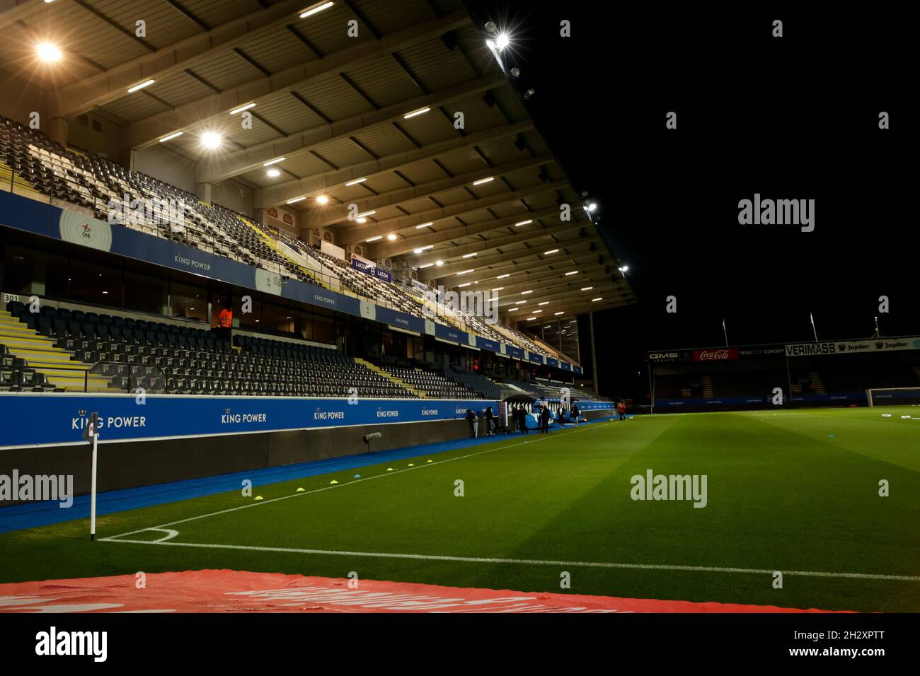 LEUVEN, BELGIUM - OCTOBER 24: view of Het King Power At Den Dreef ...