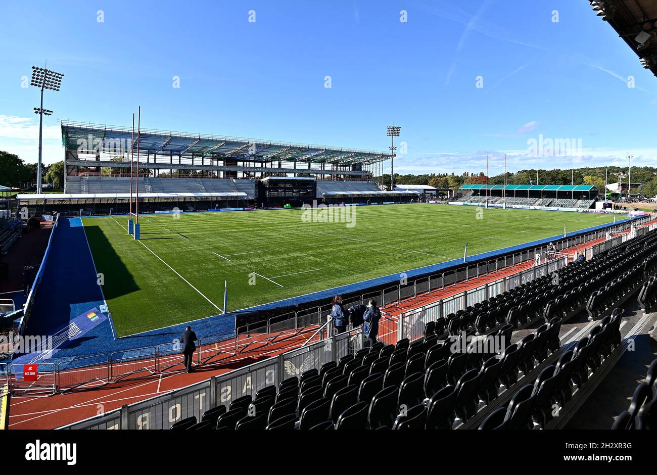 Barnet, United Kingdom. 24th Oct, 2021. Premiership Rugby. Saracens V ...