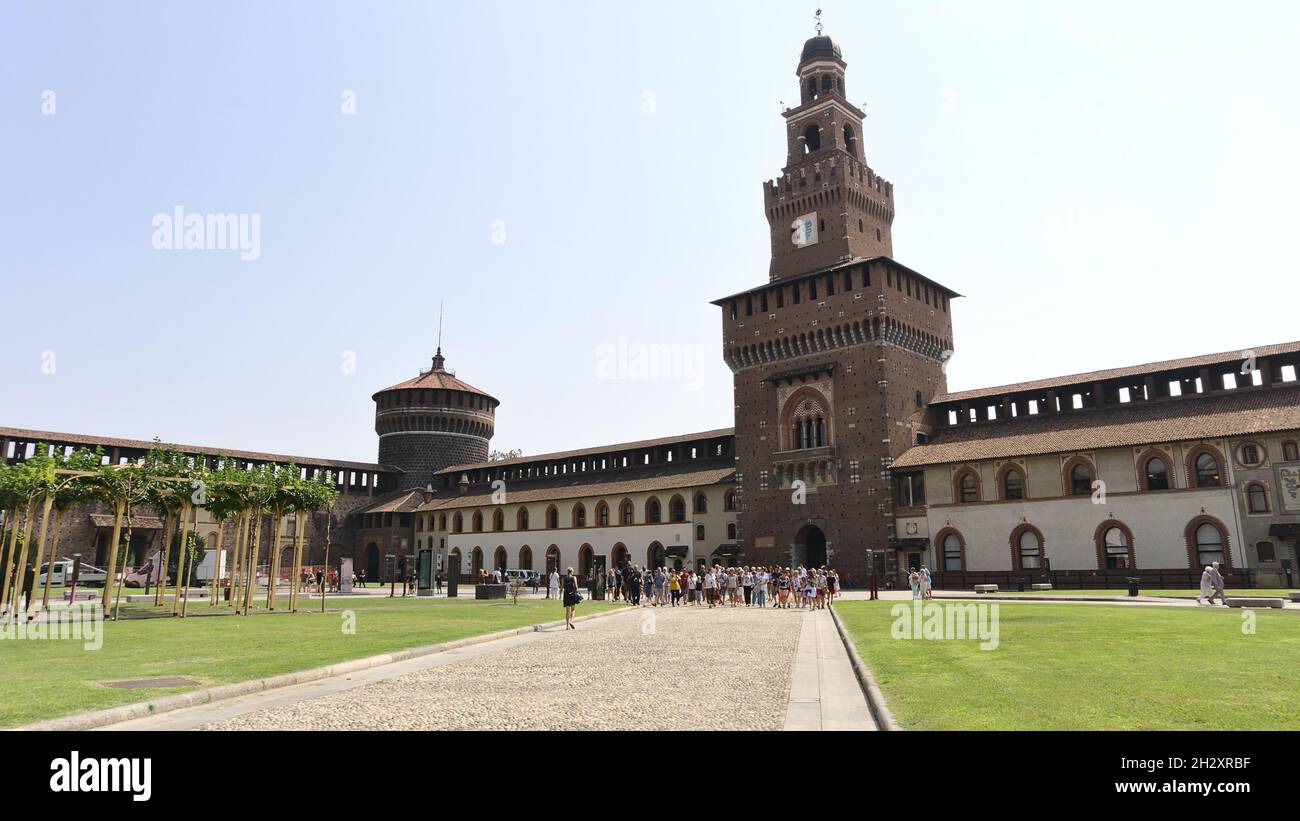 Milans castle hi-res stock photography and images - Alamy