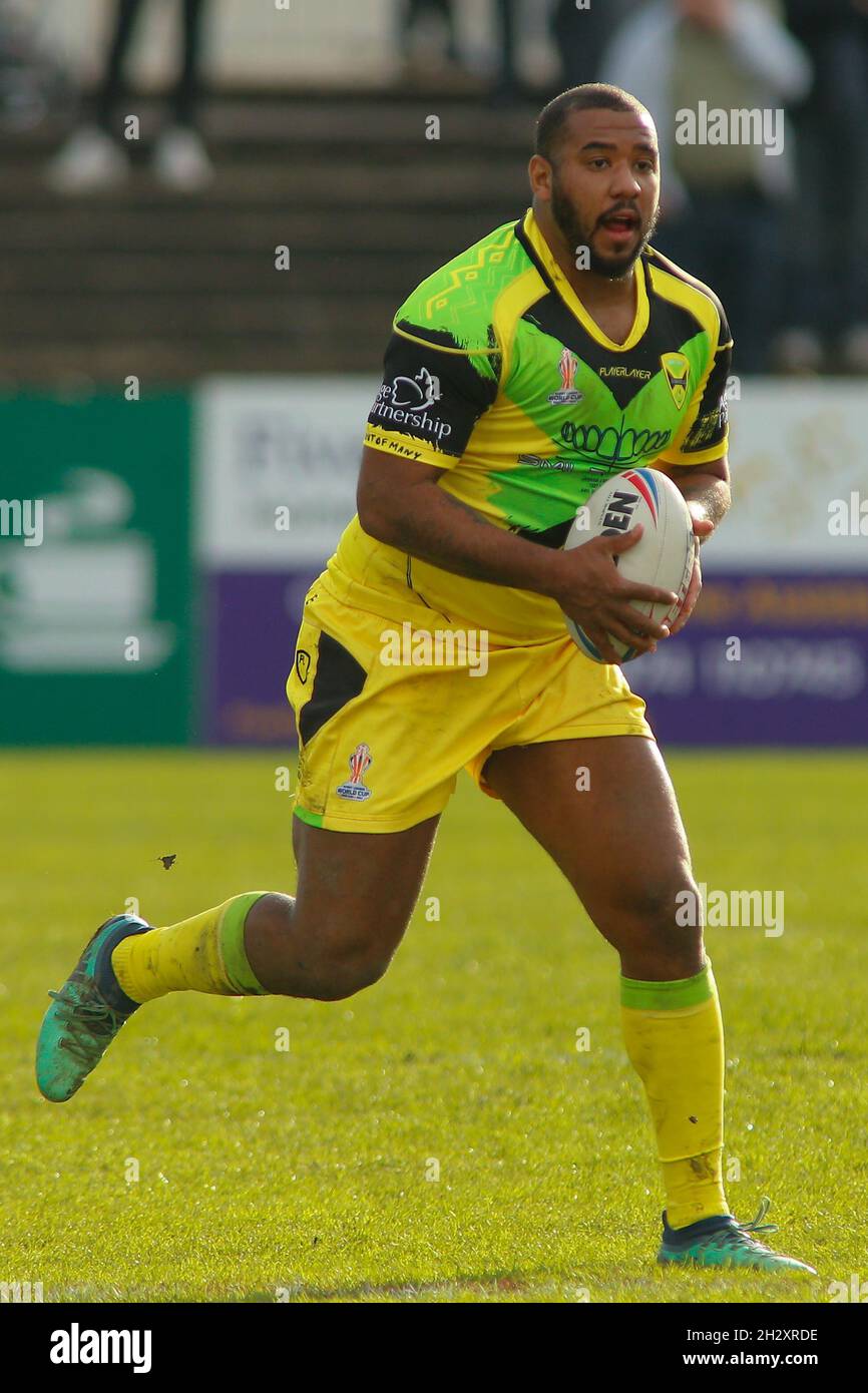 Featherstone, UK. 24th Oct, 2021. Millennium Stadium, Post Office Road ...