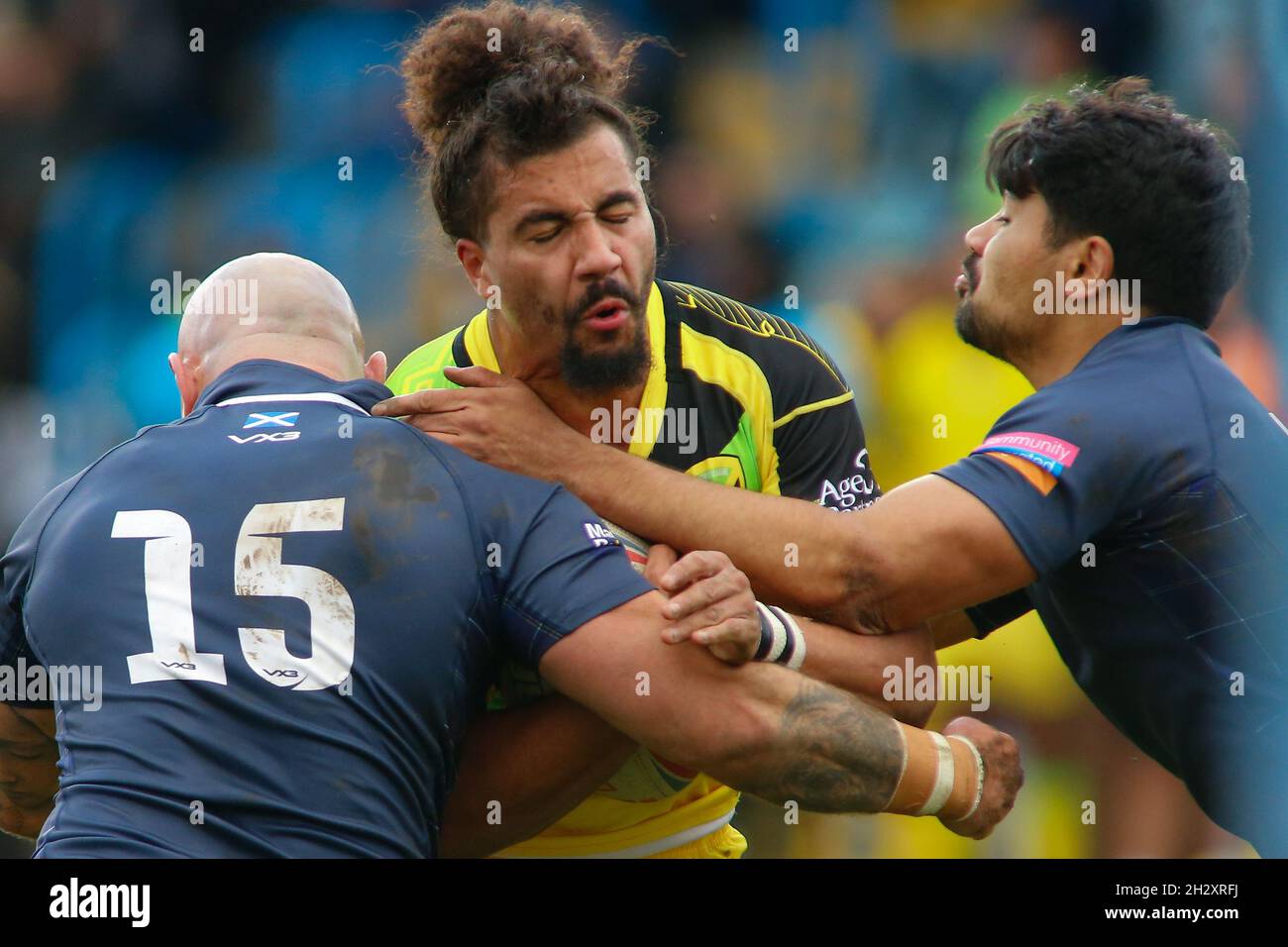 Featherstone, UK. 24th Oct, 2021. Millennium Stadium, Post Office Road ...