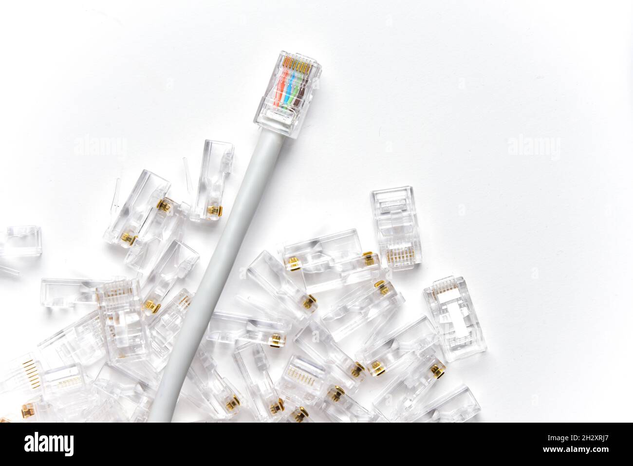 Ethernet computer connector view hi-res stock photography and images ...