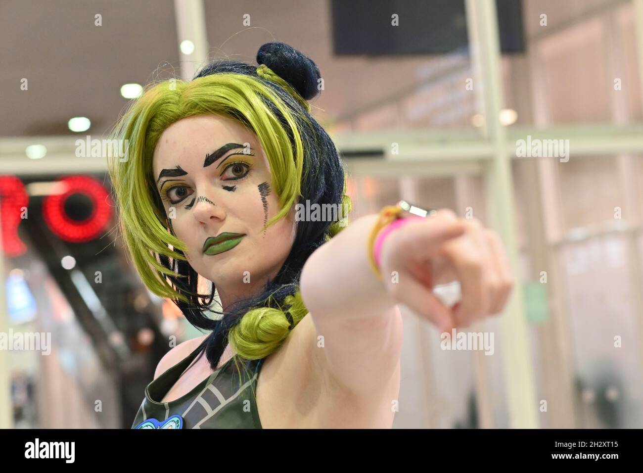 Excel London. 2021-10-24. MCM London Comic Con 2021, London, UK Stock ...