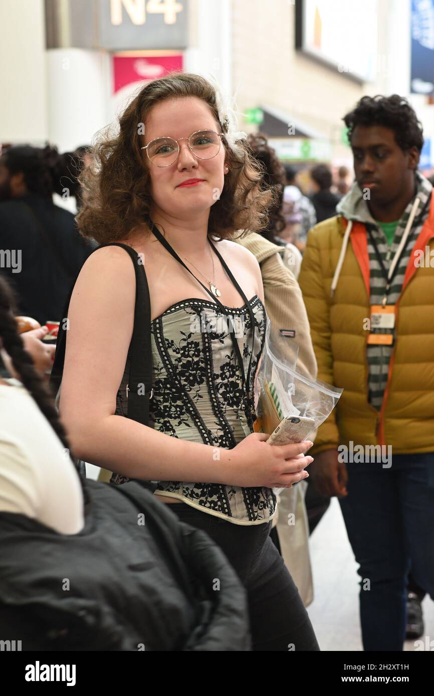 Excel London. 2021-10-24. MCM London Comic Con 2021, London, UK Stock ...