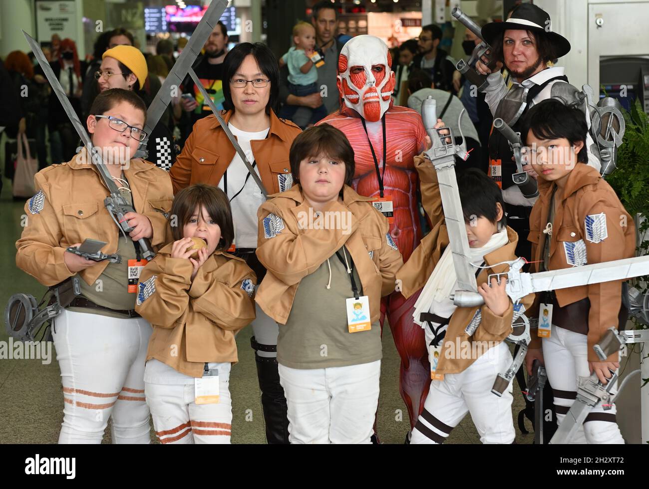 Excel London. 2021-10-24. MCM London Comic Con 2021, London, UK Stock ...