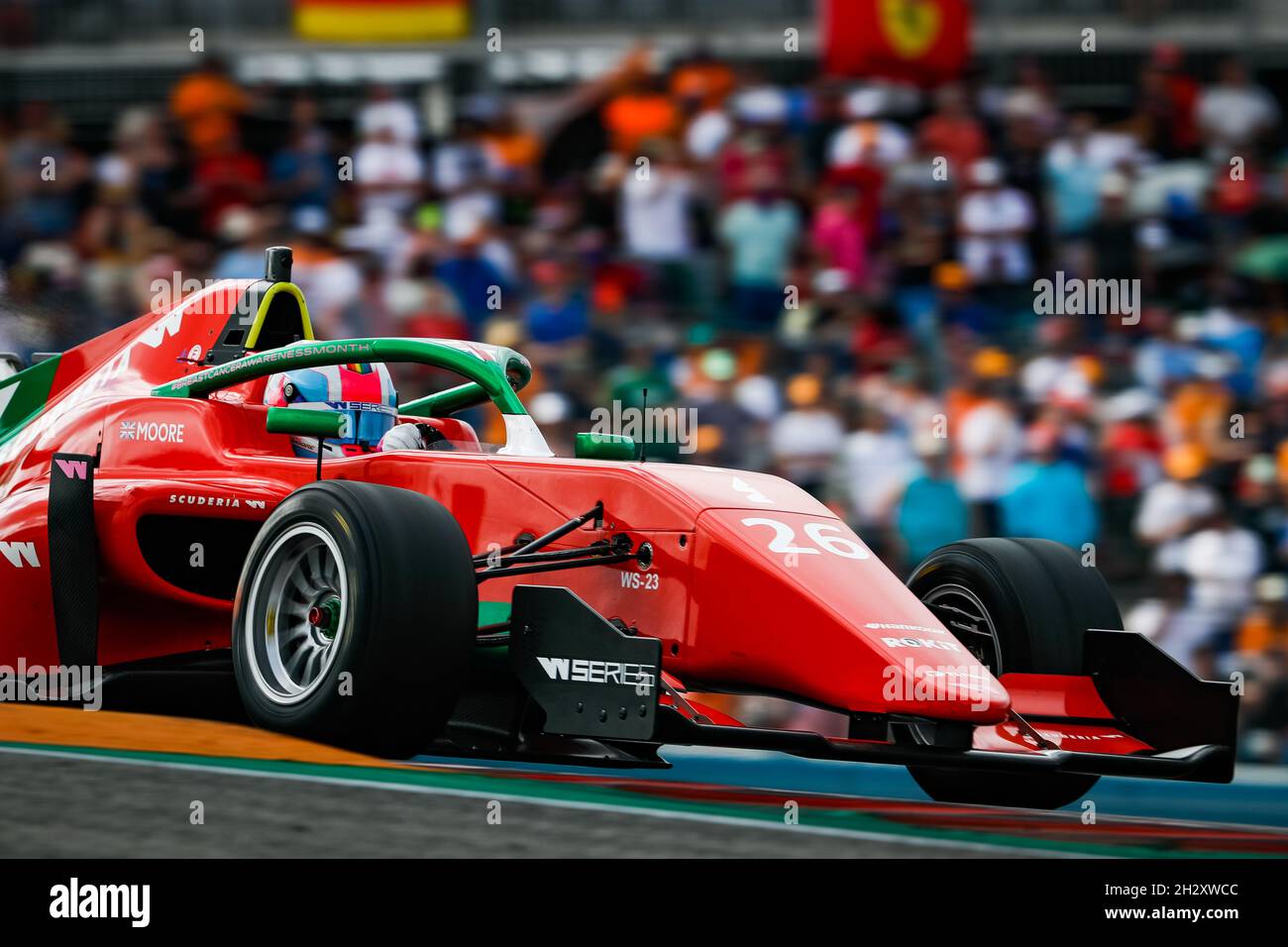 26 Sarah Moore, Tatuus F3 T-318, action during the 6th round of the W ...