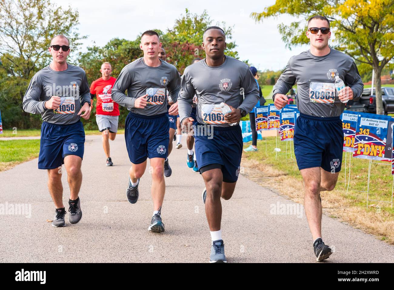Oct. 23, 2021. First Annual Tunnel to Towers Boston 5k Run & Walk, to ...