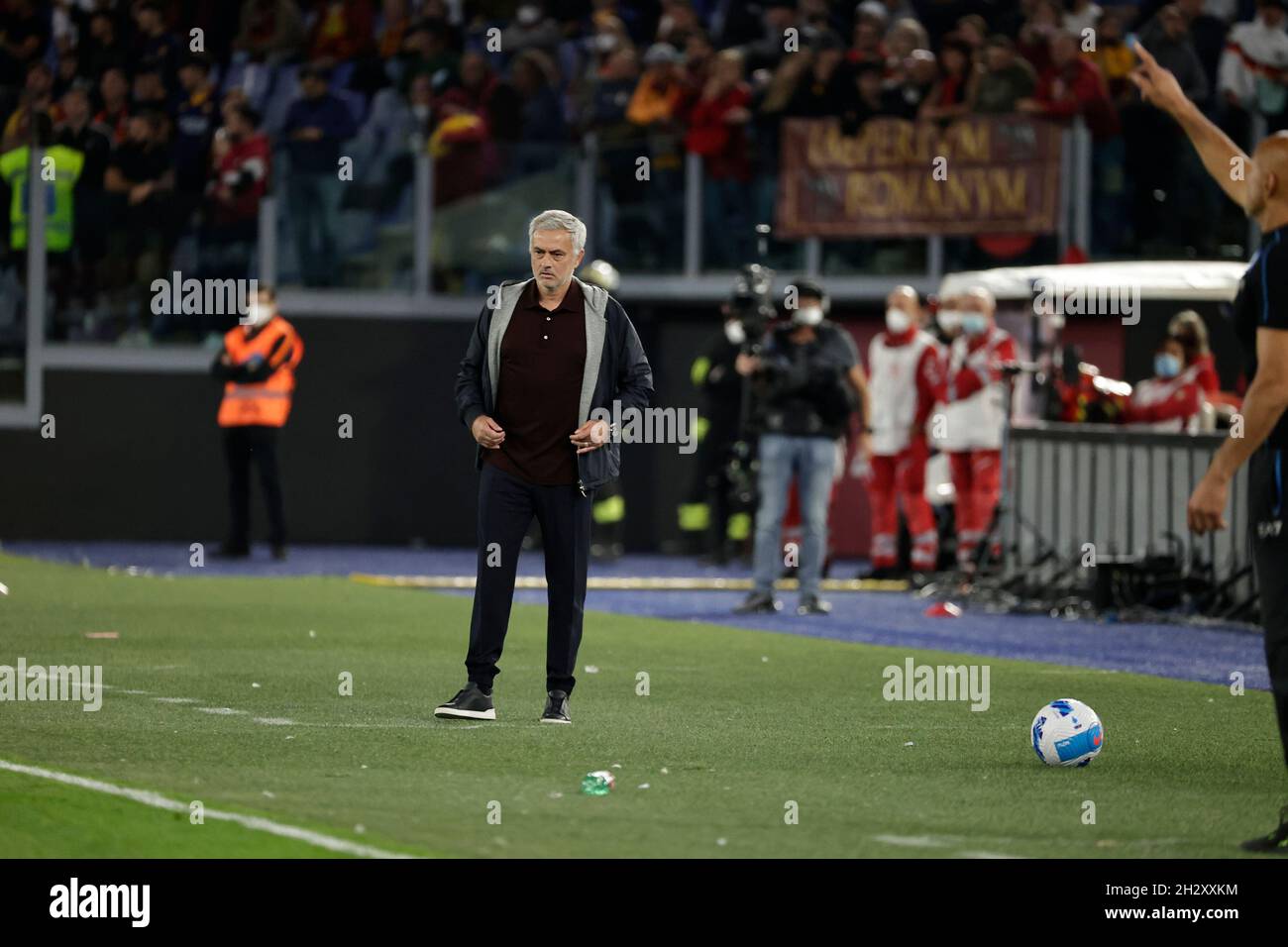 Stadio Olimpico, Rome, Italy. 24th Oct, 2021. Serie A football Roma v ...