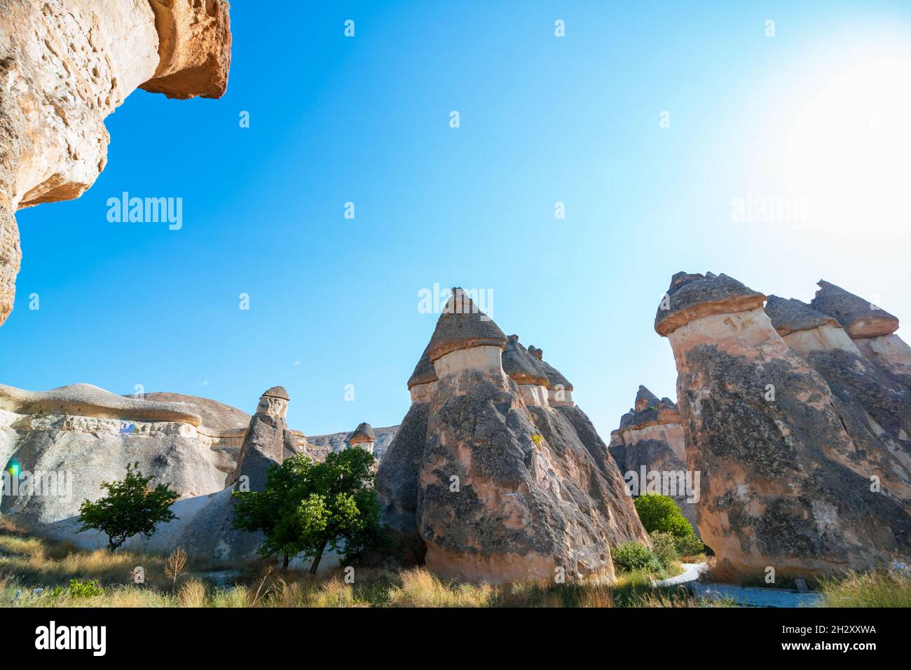 Fairy Chimneys or Peri Bacalari in Pasabagi Open Air Museum in ...