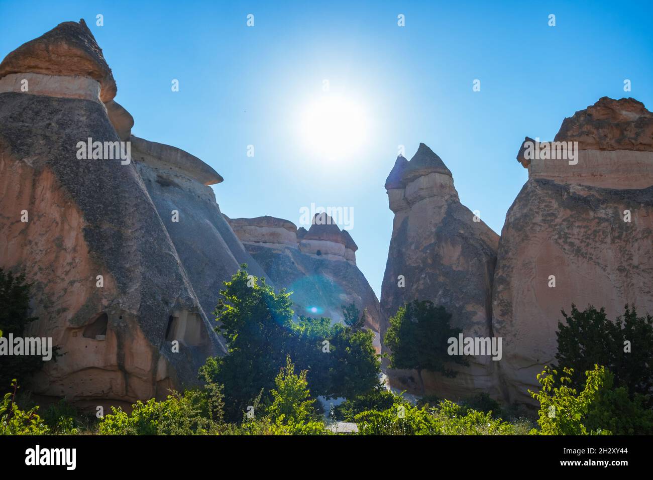 Fairy Chimneys or Peri Bacalari in Pasabagi Open Air Museum in ...