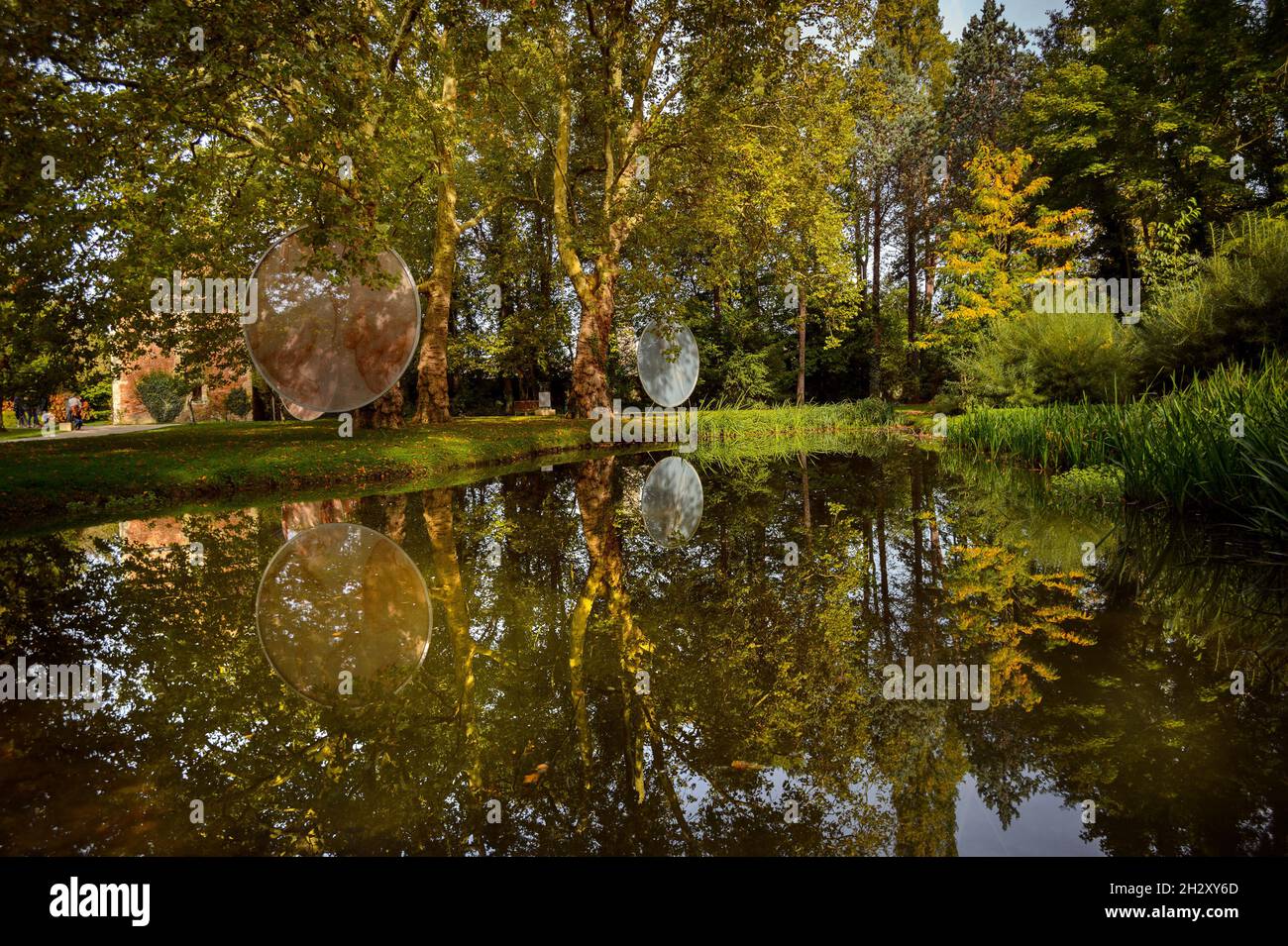 FRANCE. INDRE-ET-LOIRE (37) THE CLOS LUCE CASTLE, FORMERLY KNOWN AS THE ...