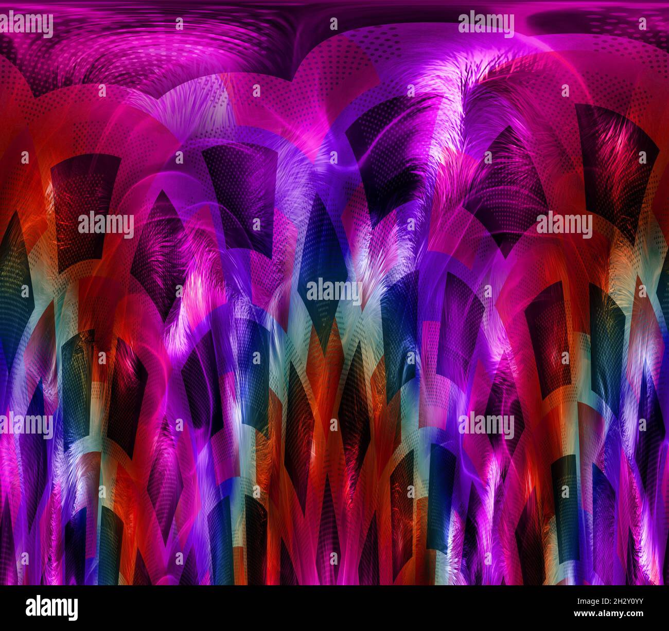 Beautiful grunge decorative texture,fractal psychedelic shape with ...