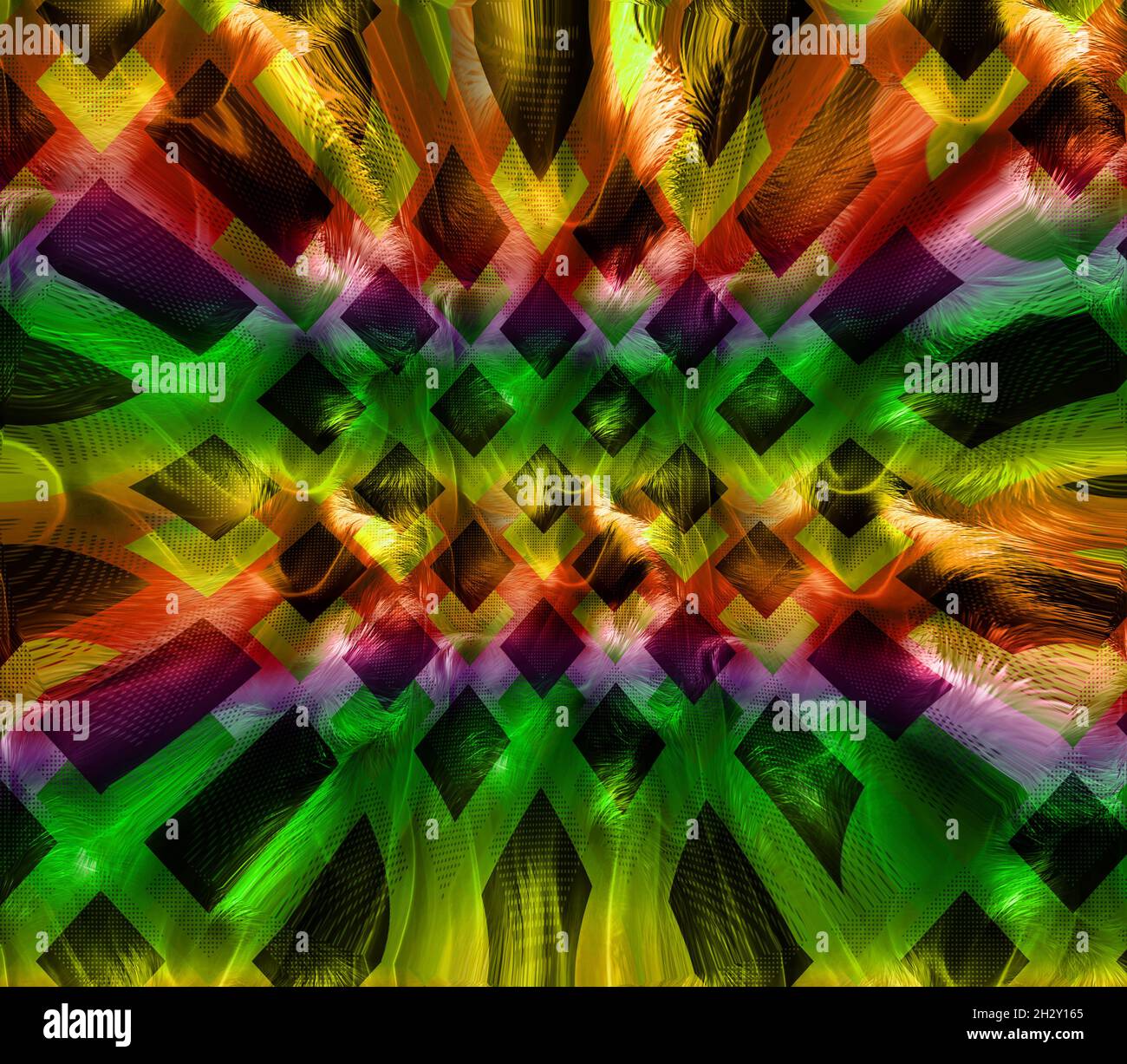 Beautiful grunge decorative texture,fractal psychedelic shape with ...